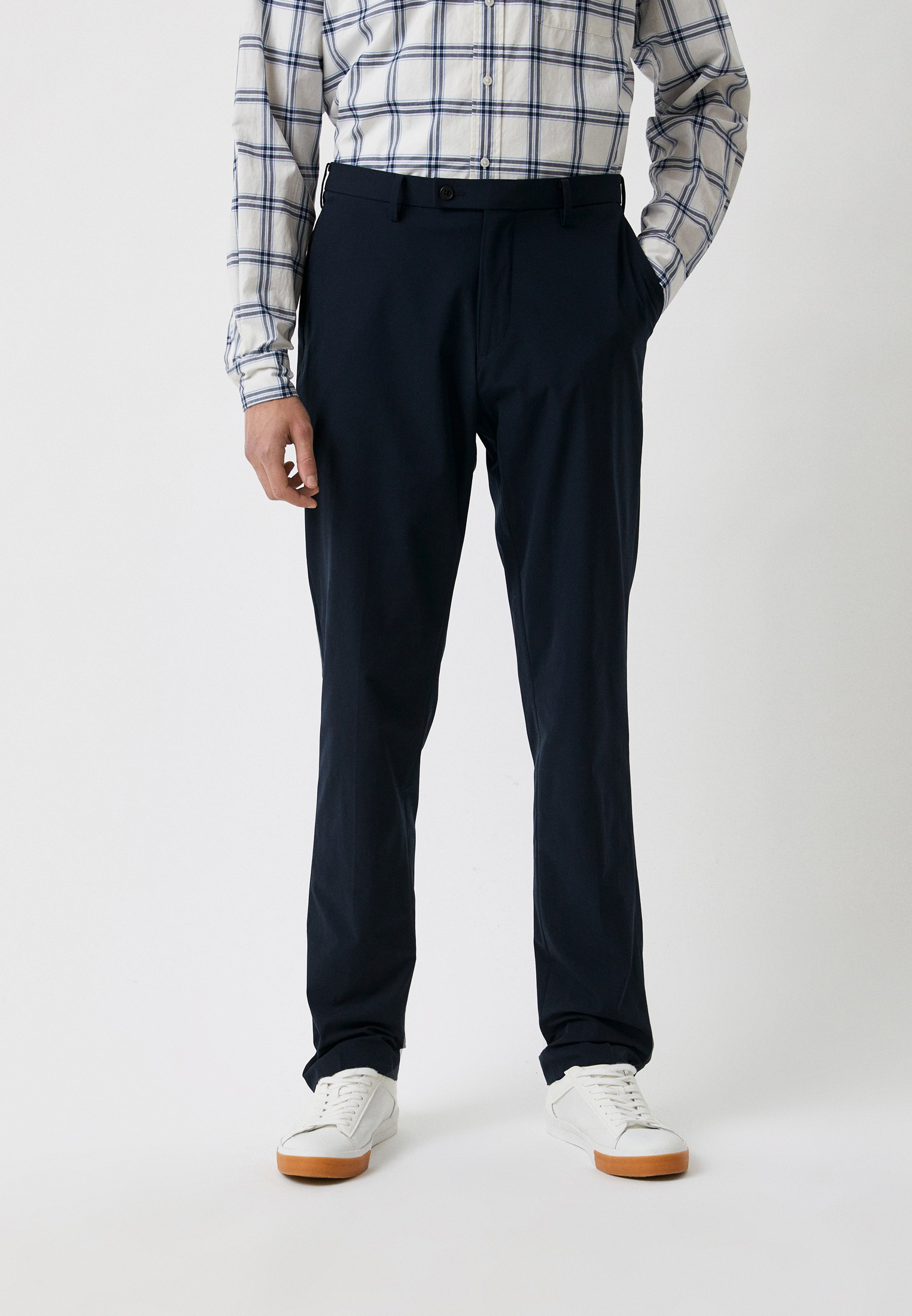 Брюки UNIQLO ультралегкие, цвет: синий, RTLACG814801 — купить в ...