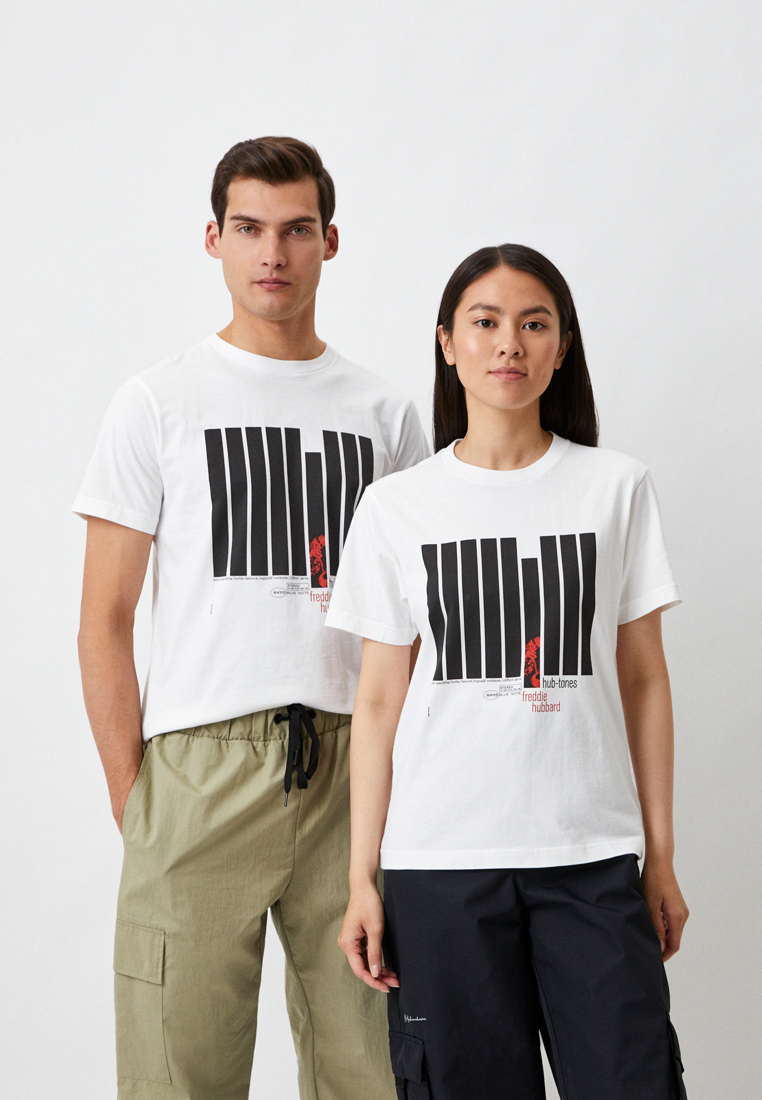 Футболка UNIQLO UT Blue Note Records, цвет: белый, RTLACG820101 ...