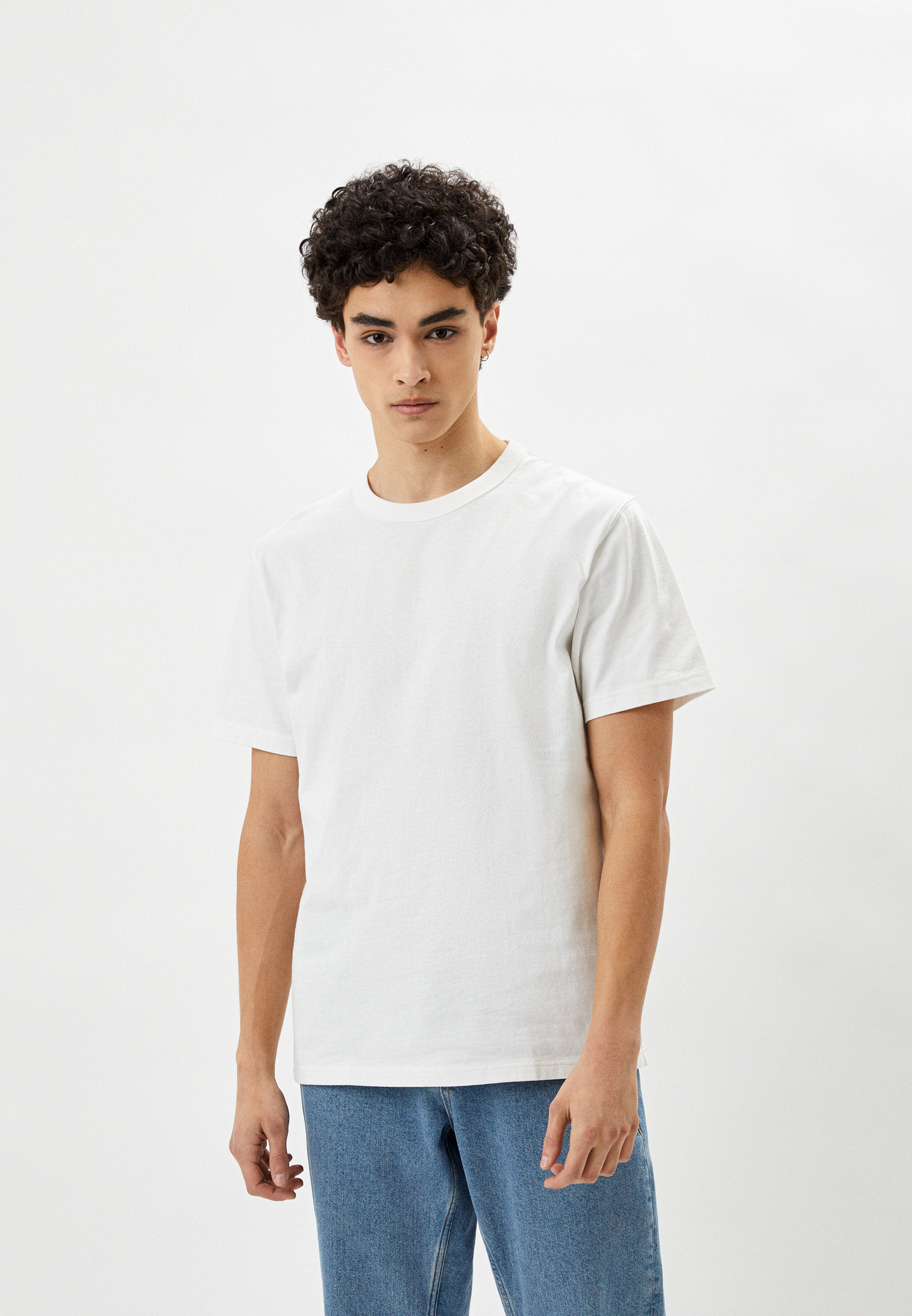 Футболка UNIQLO Uniqlo U, цвет: белый, RTLACH257801 — купить в интернет ...