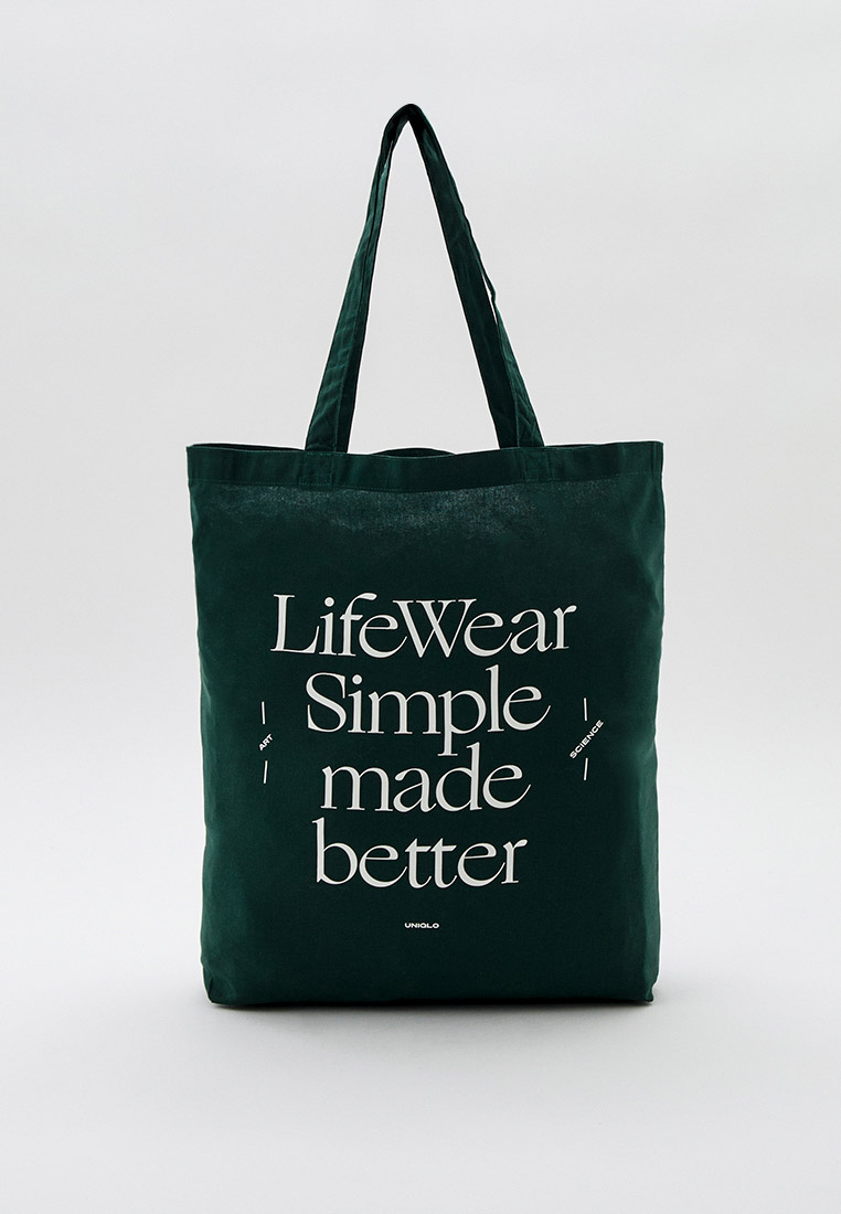 Сумка UNIQLO, цвет: зеленый, RTLACH263801 — купить в интернет-магазине ...