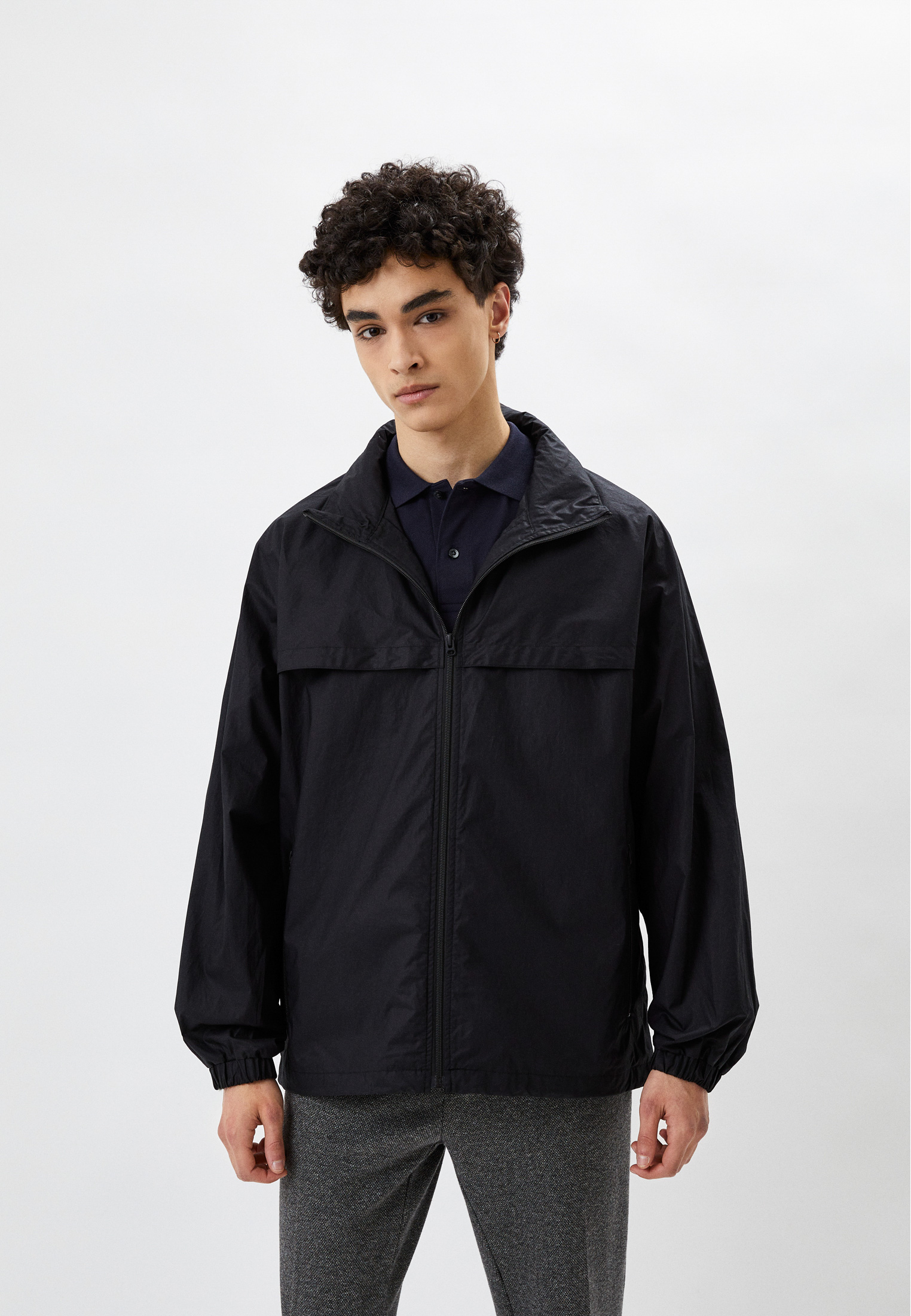 Куртка UNIQLO Uniqlo U, цвет: черный, RTLACH317601 — купить в интернет ...