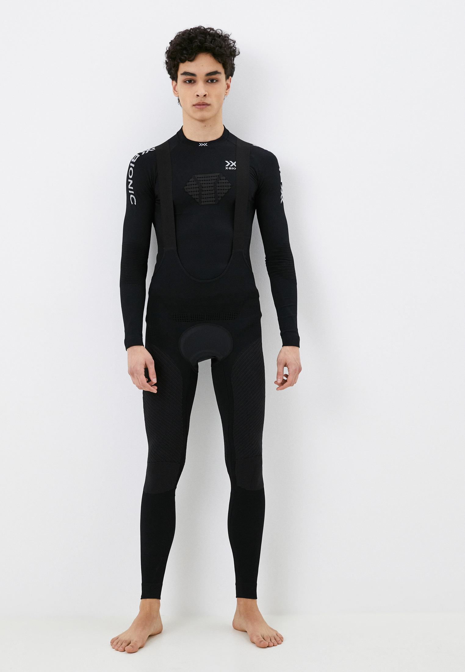 Термобелье низ X-Bionic INVENT 4.0 BIKE RACE BIB PANTS, цвет: черный ...