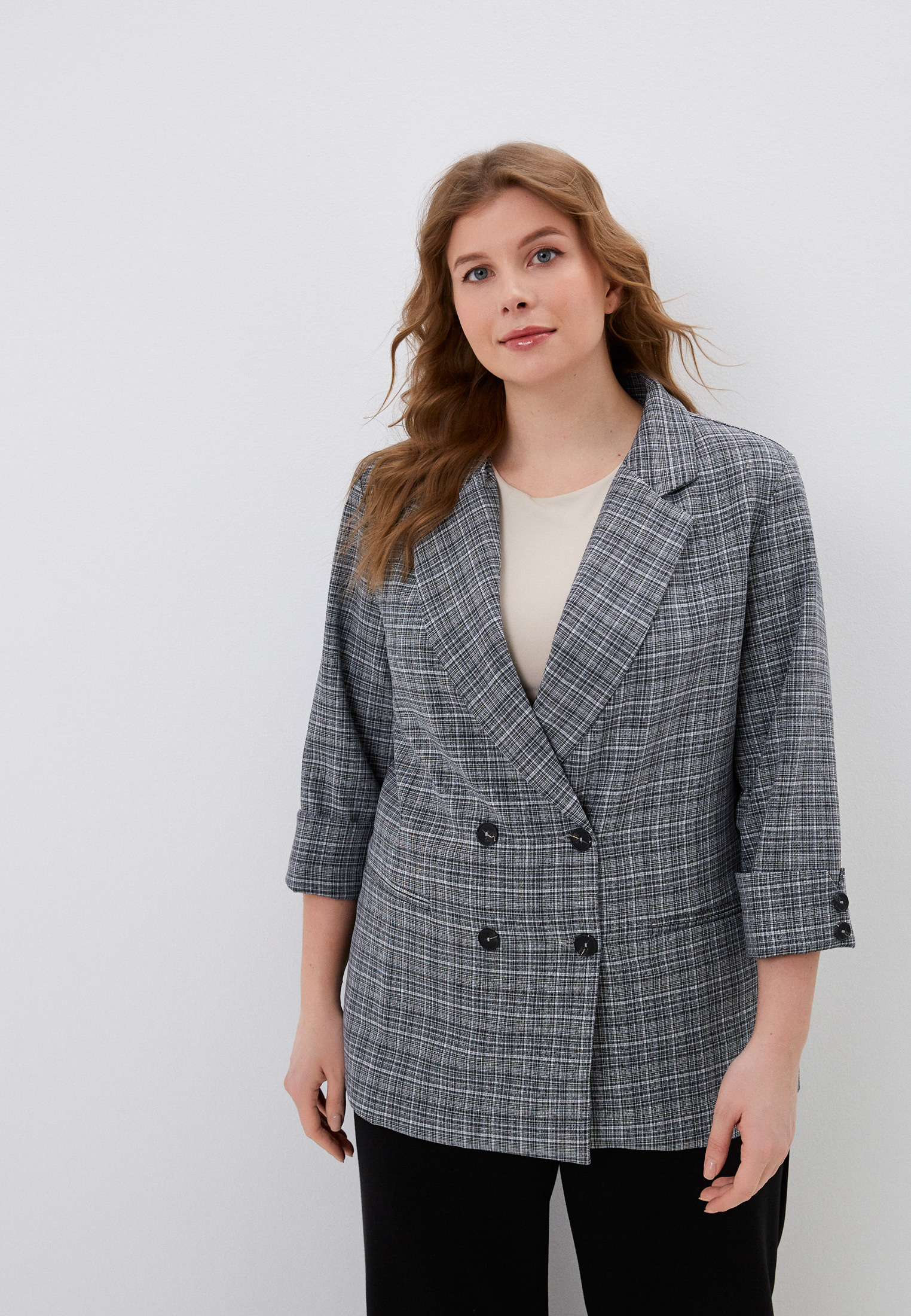 Жакет Chic de Femme, цвет: серый, RTLACH473501 — купить в интернет ...