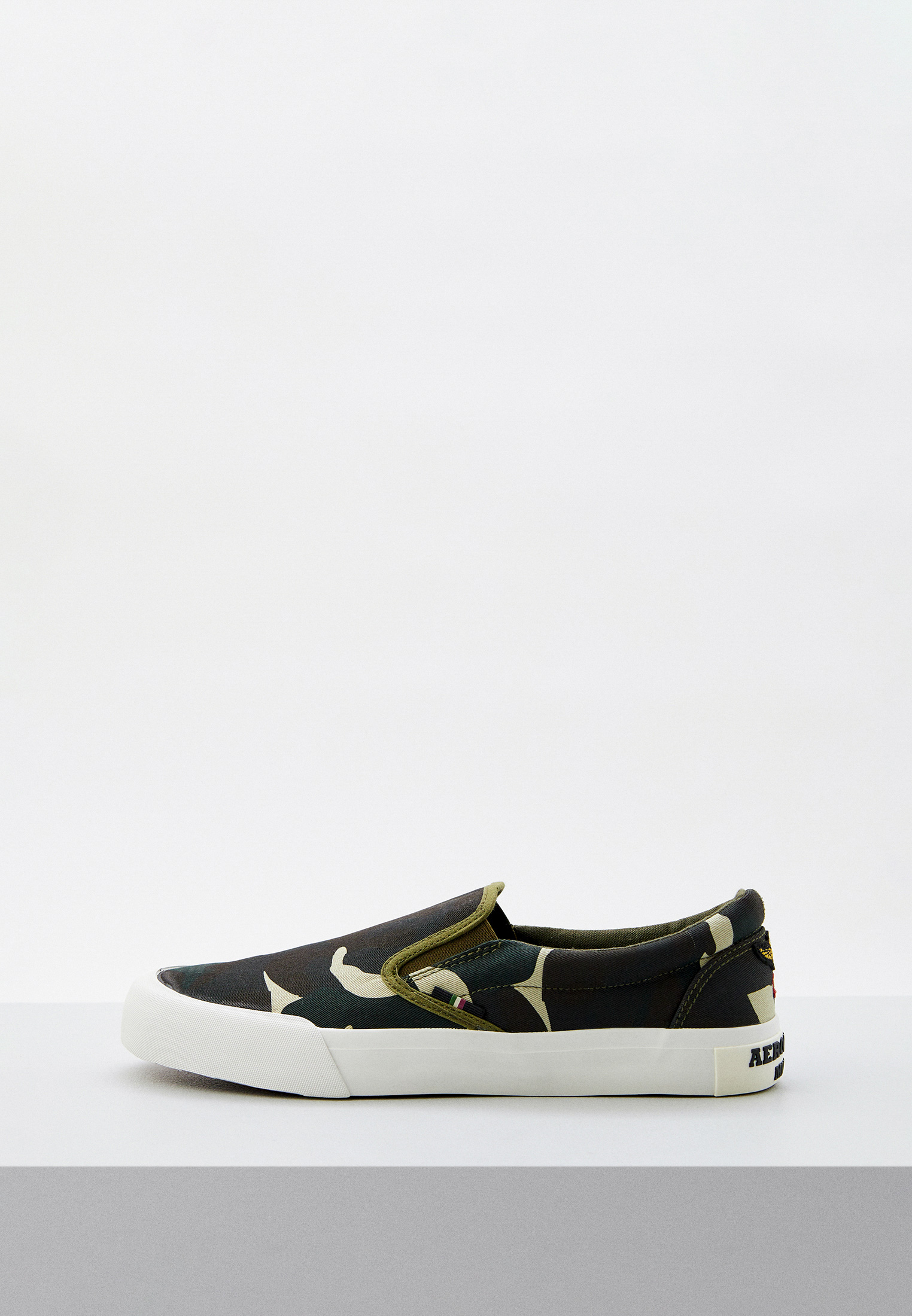 Слипоны Aeronautica Militare, цвет: хаки, RTLACH508201 — купить в ...