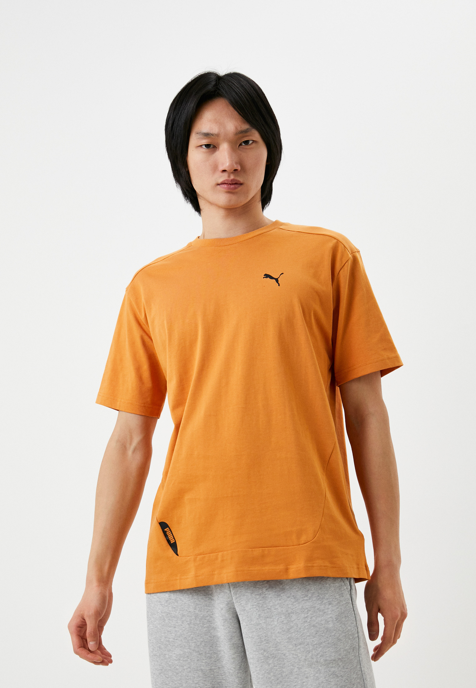 Футболка PUMA RAD/CAL Tee Desert Clay, цвет: желтый, RTLACH555901 ...