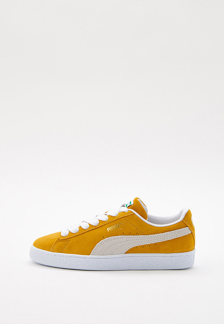 Кеды PUMA Suede Classic XXI Honey Mustard-Puma Whi, цвет: желтый ...