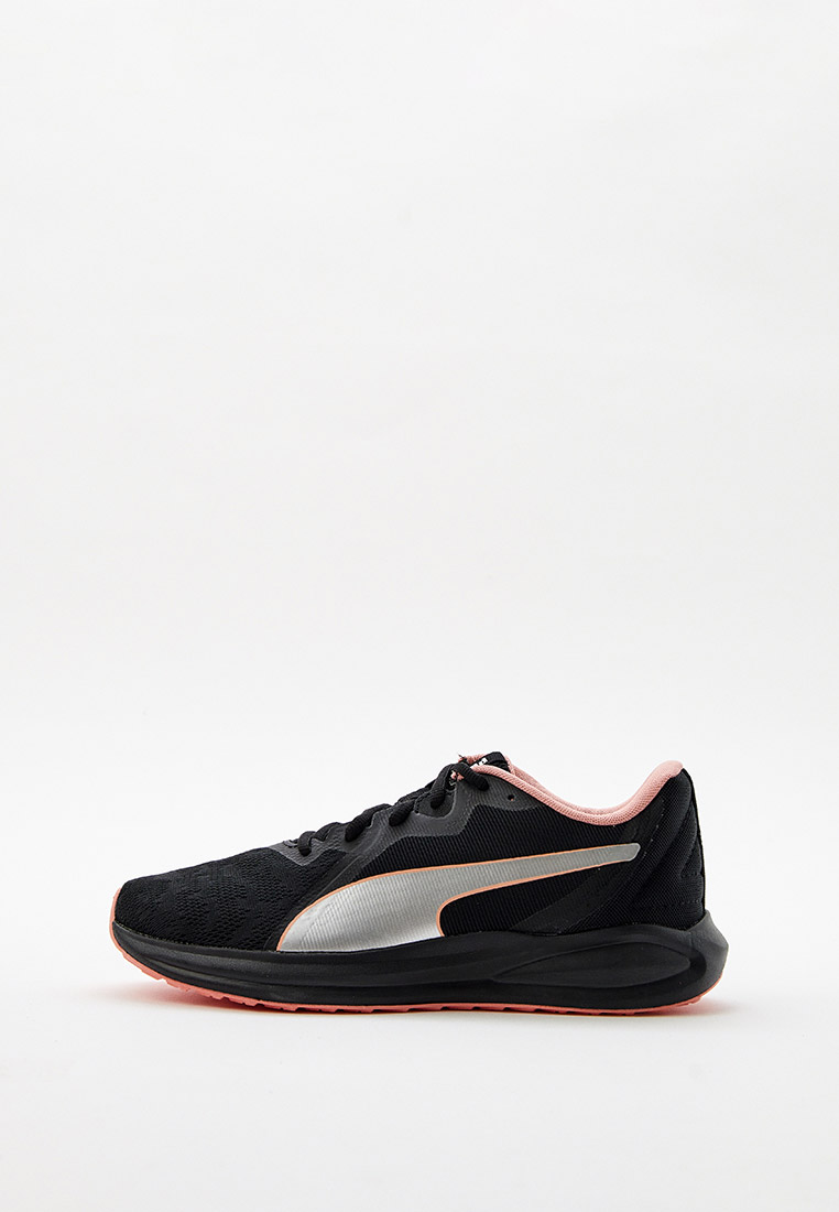 Кроссовки PUMA Twitch Runner Metallic Wn s PUMA Black-H, цвет: черный ...