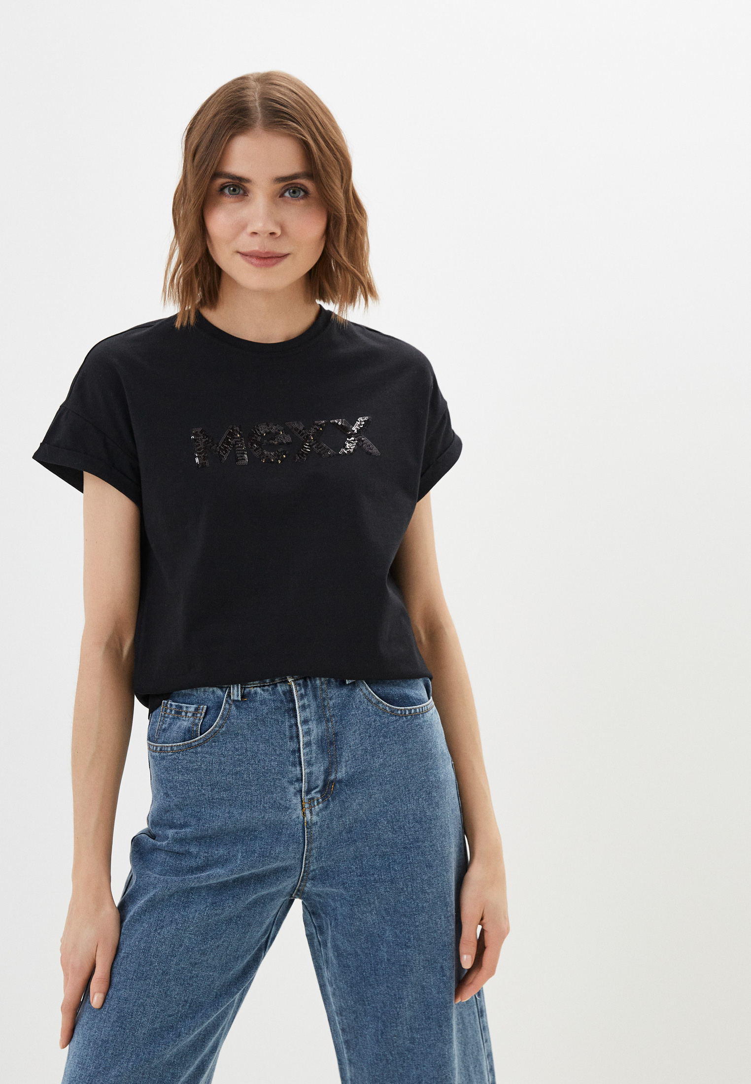 Футболка Mexx, цвет: черный, RTLACH603401 — купить в интернет-магазине ...