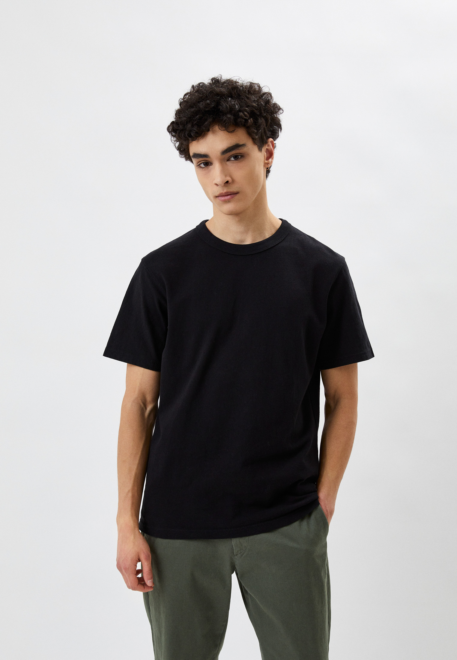 Футболка UNIQLO Uniqlo U, цвет: черный, RTLACH649501 — купить в ...