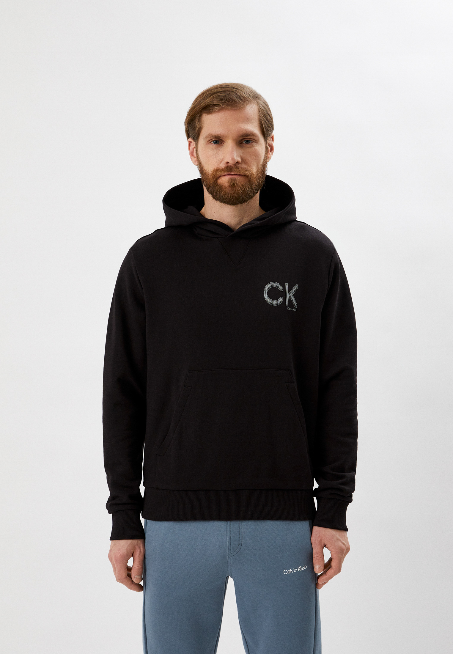 Худи Calvin Klein, цвет: черный, RTLACH845201 — купить в интернет ...