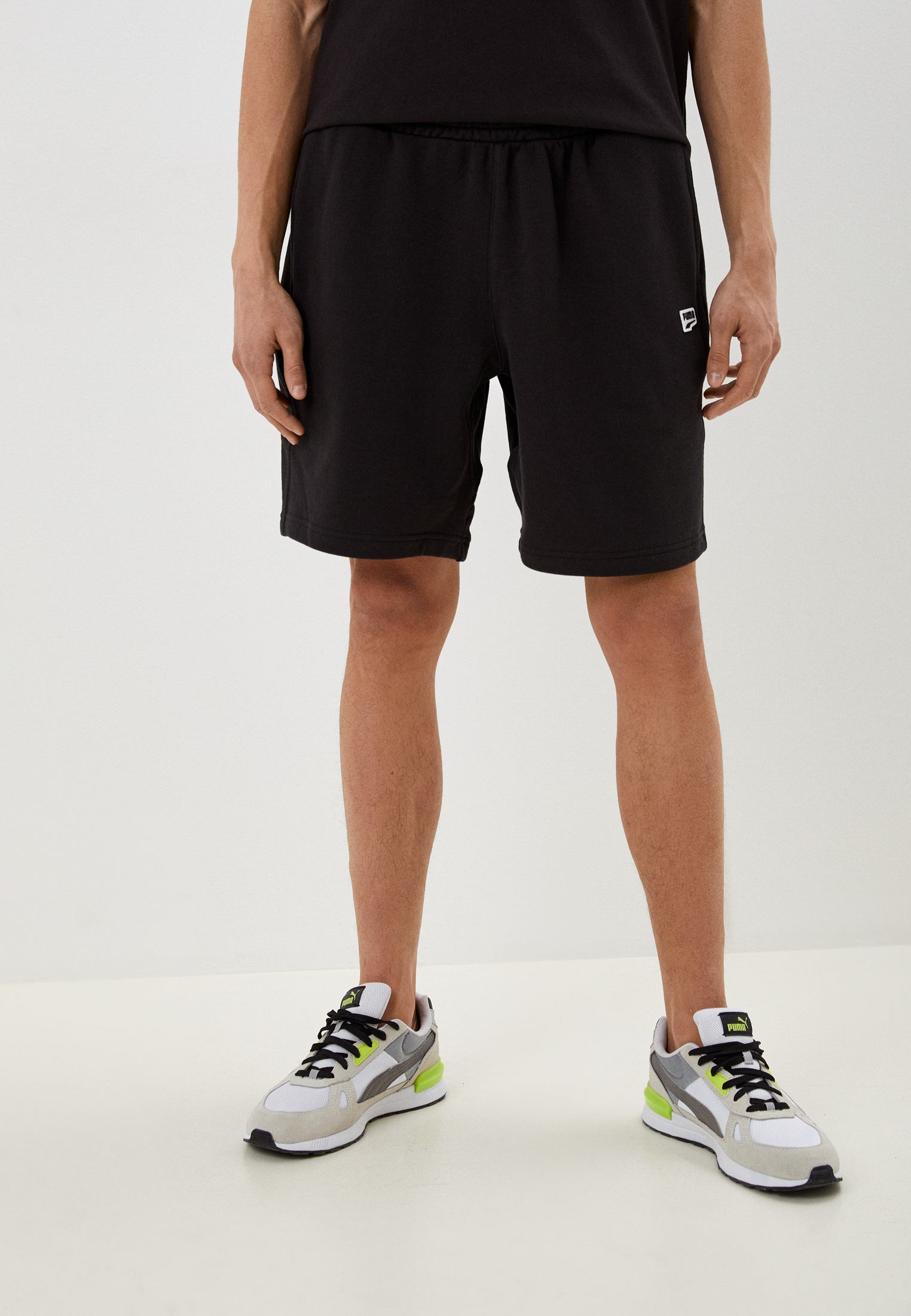 Шорты спортивные PUMA DOWNTOWN Shorts 8" TR PUMA Black, цвет: черный ...