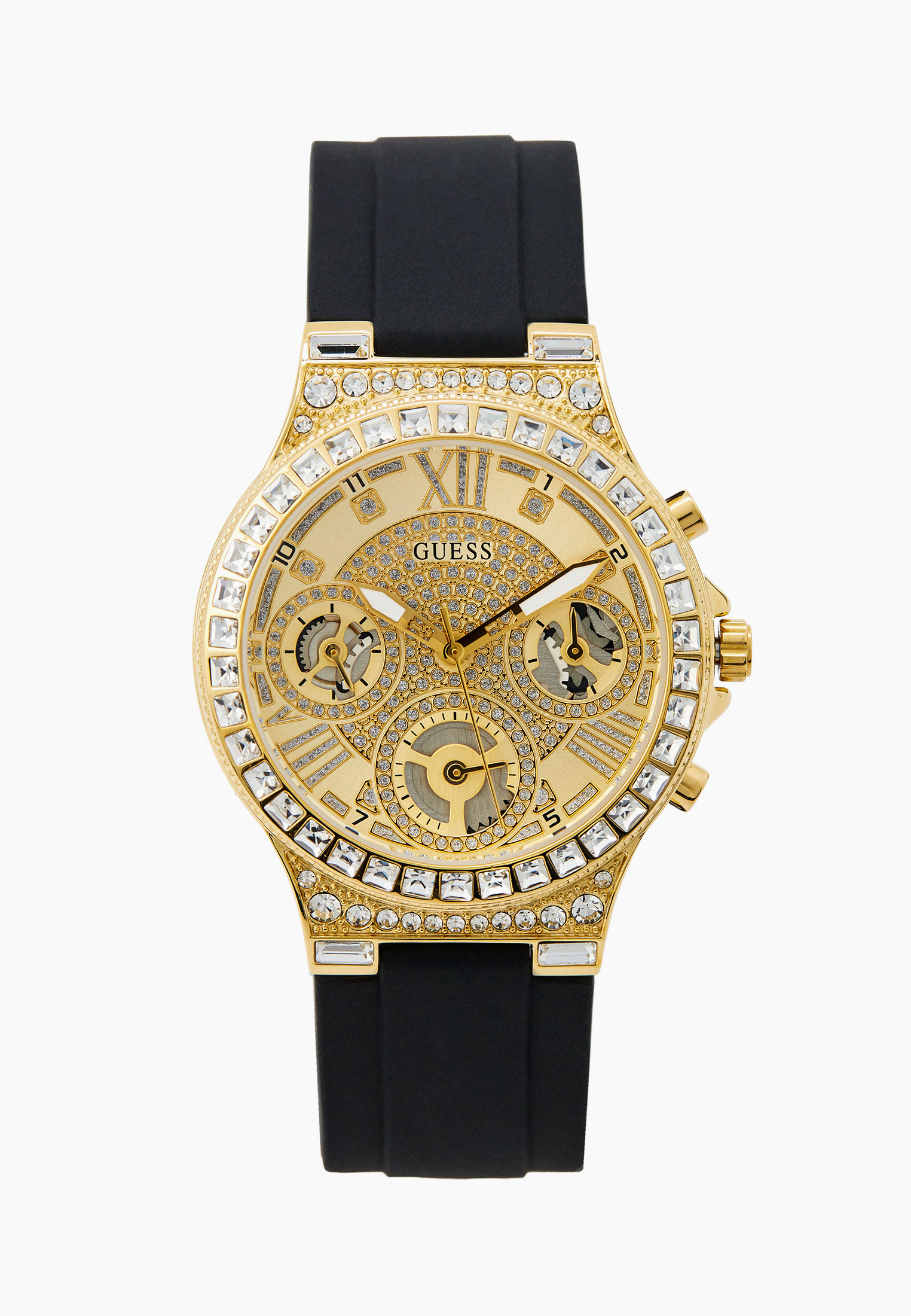 Часы Guess GW0257L1, цвет: черный, RTLACI060601 — купить в интернет ...
