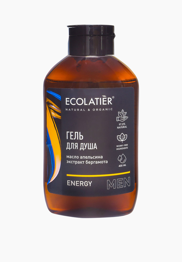 Гель для душа Ecolatier тонизирующий, цвет: прозрачный, RTLACI438101 ...