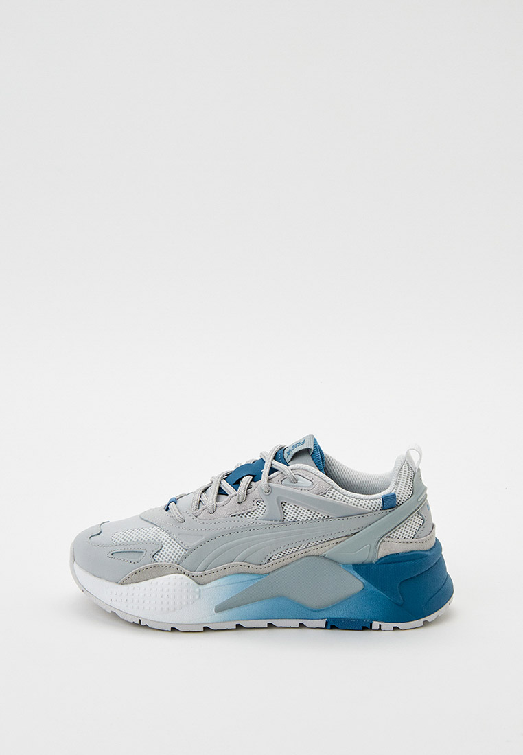 Кроссовки PUMA RS-X Efekt Gradient Feather Gray-Cool Li, цвет: серый ...
