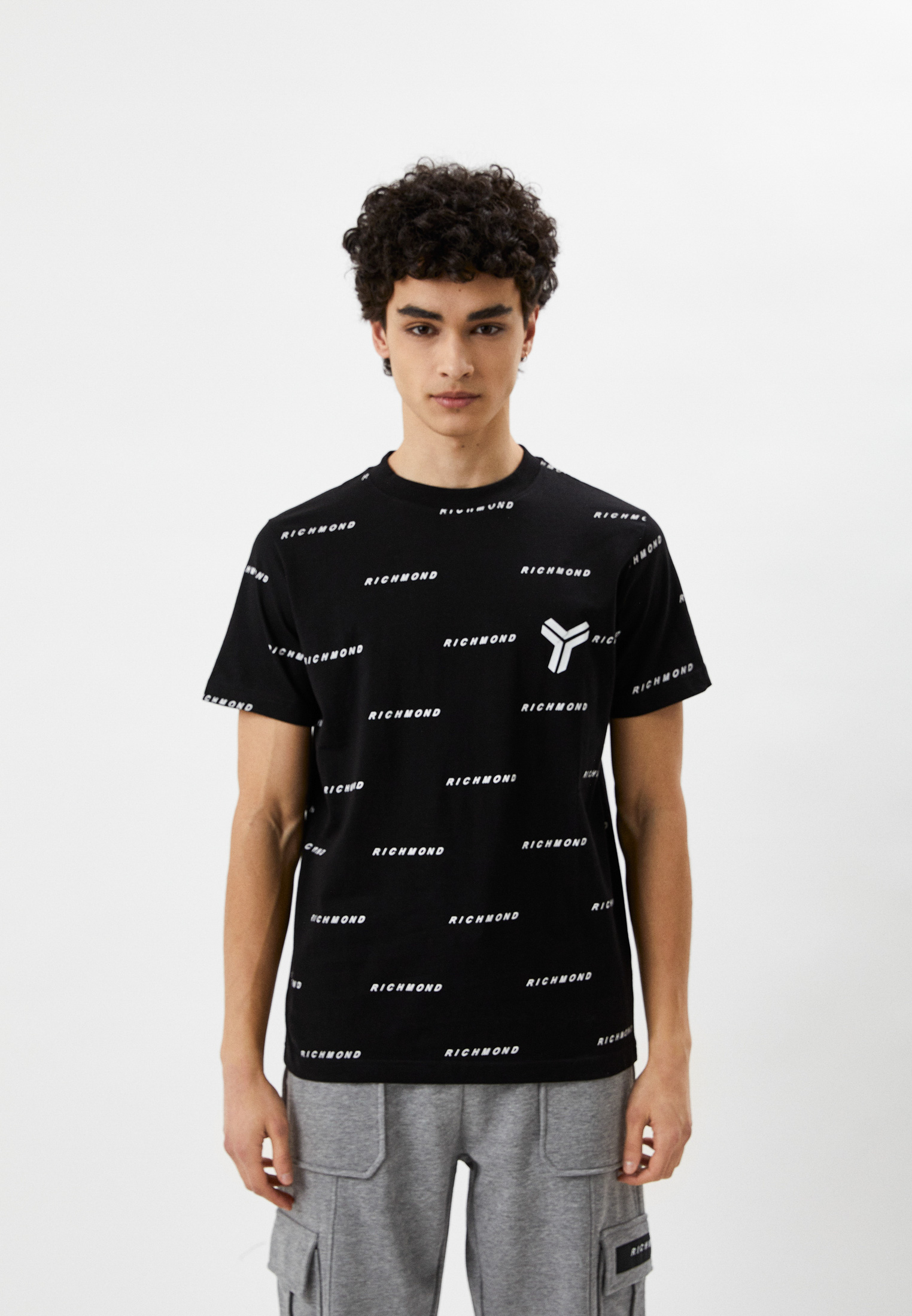 Футболка Richmond Sport, цвет: черный, RTLACI738001 — купить в интернет ...