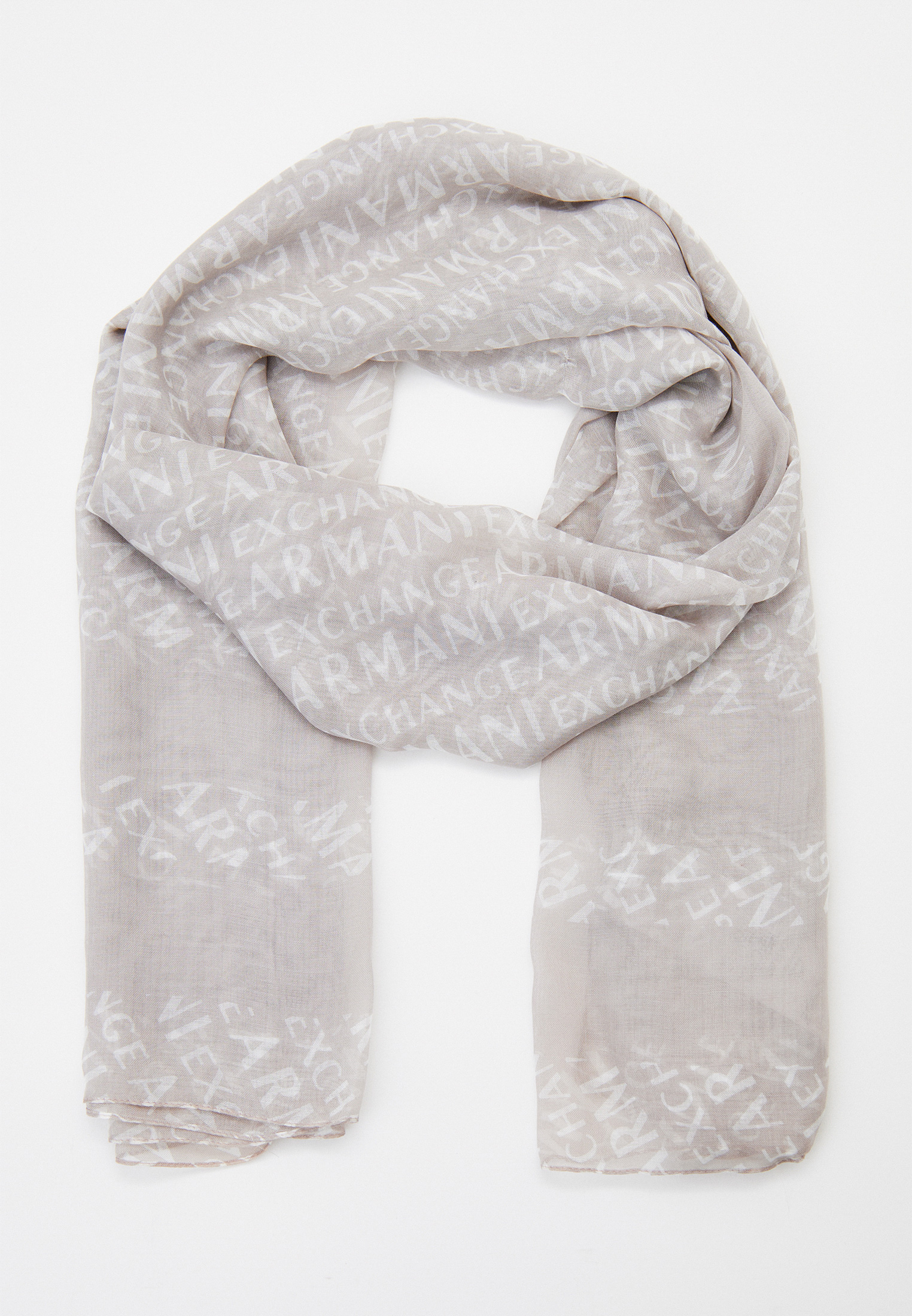 Палантин Armani Exchange, цвет: бежевый, RTLACI900101 — купить в ...