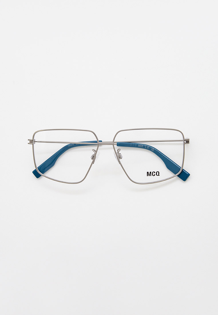 Оправа McQ Alexander McQueen MQ0371O 003, цвет: серебряный ...