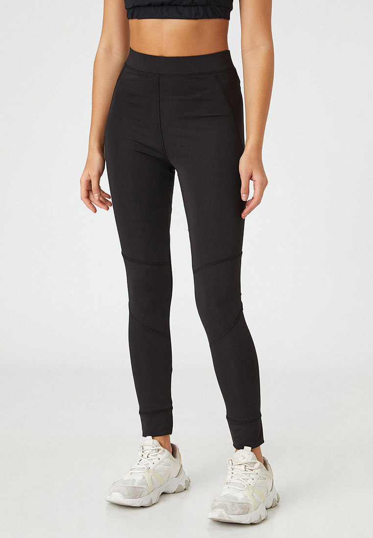 Леггинсы Koton, цвет: черный, RTLACJ847601 — купить в интернет-магазине ...