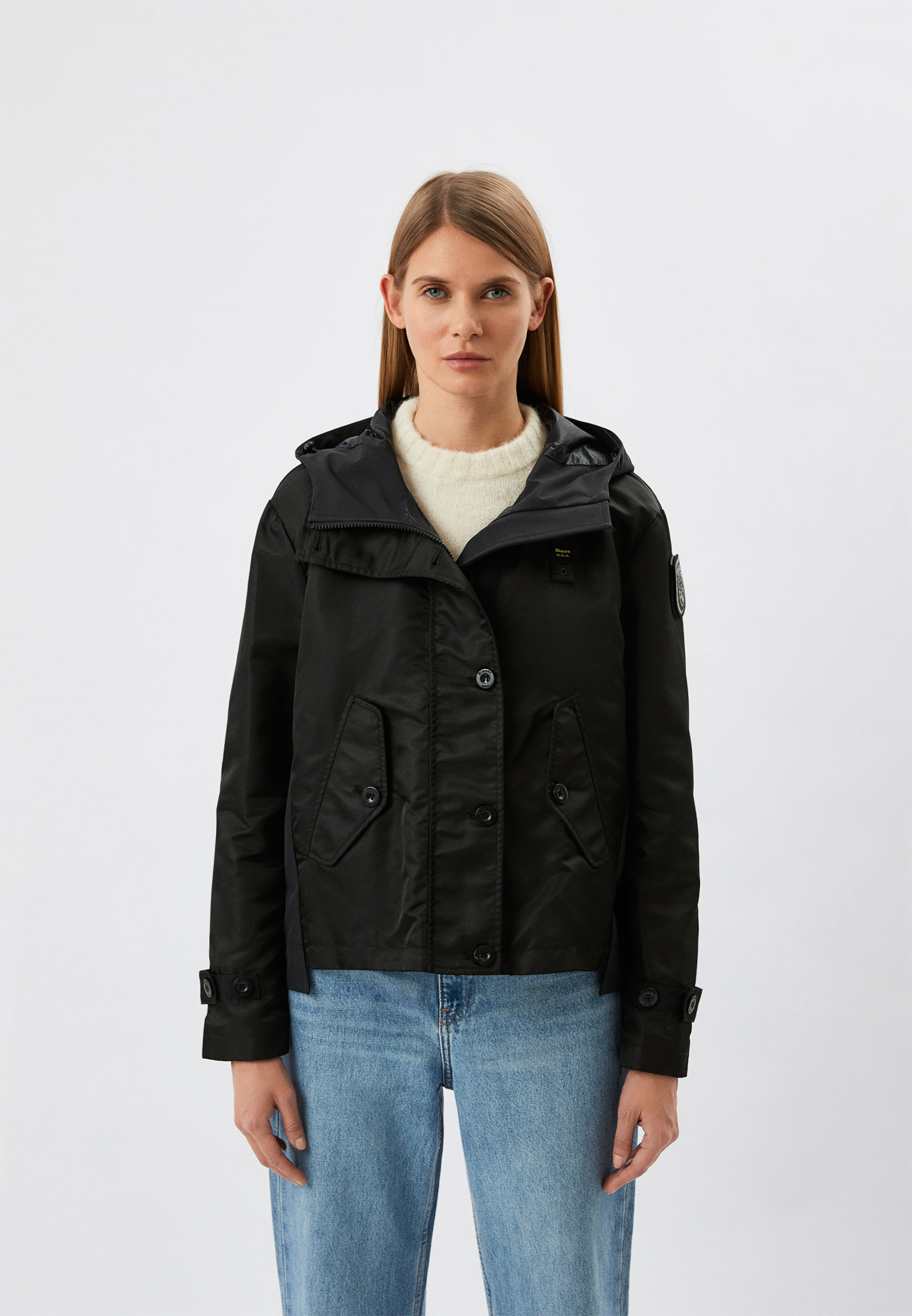 Куртка Blauer USA, цвет: черный, RTLACJ962401 — купить в интернет ...