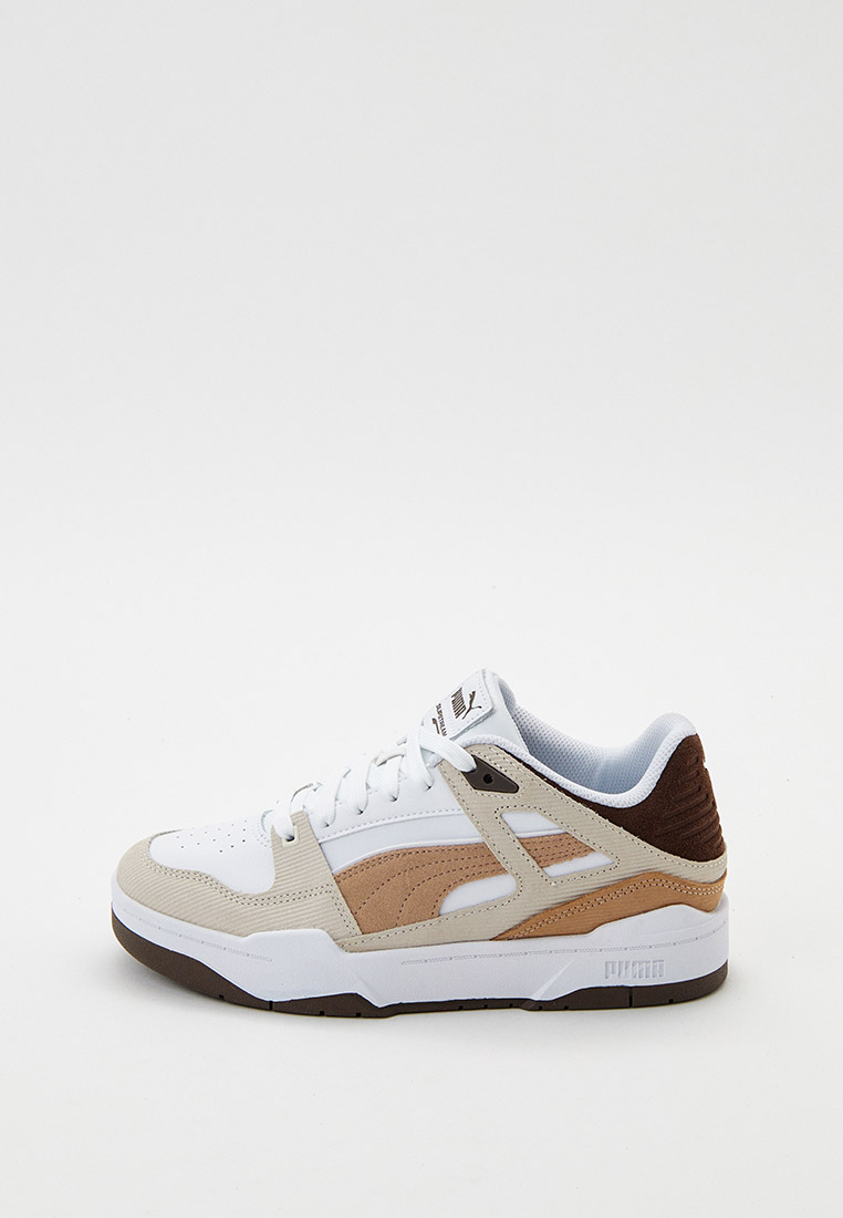 Кеды PUMA Slipstream Cord PUMA White-Warm White-Du, цвет: белый ...