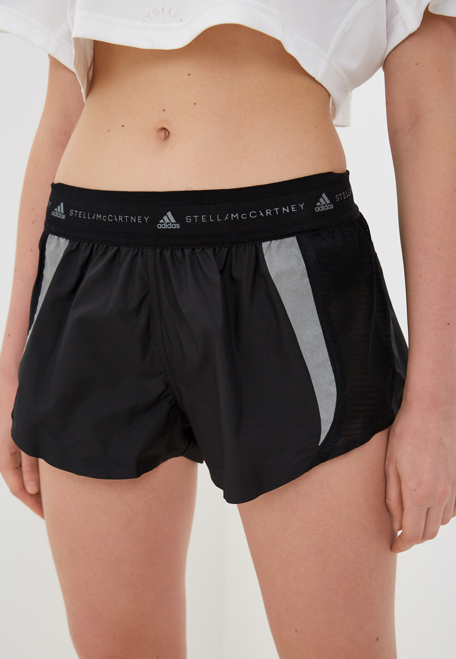 Шорты спортивные adidas by Stella McCartney, цвет: черный, RTLACK025601 ...