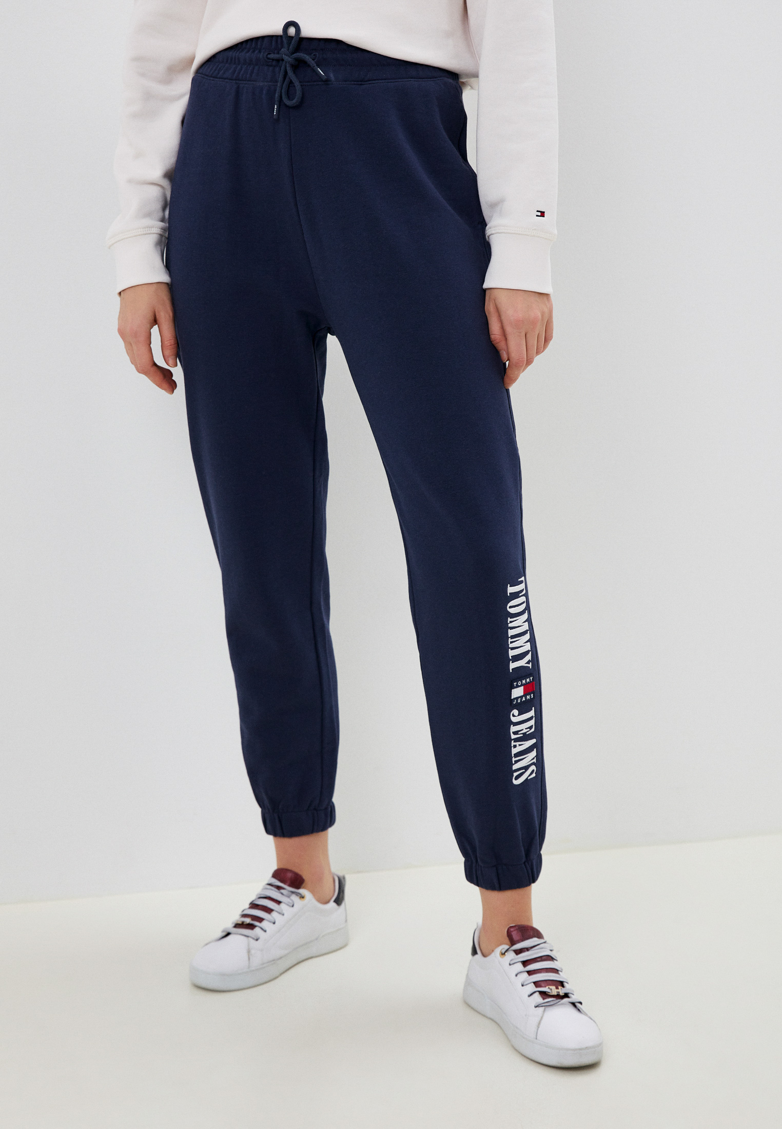 Брюки спортивные Tommy Jeans, цвет: синий, RTLACK095001 — купить в ...