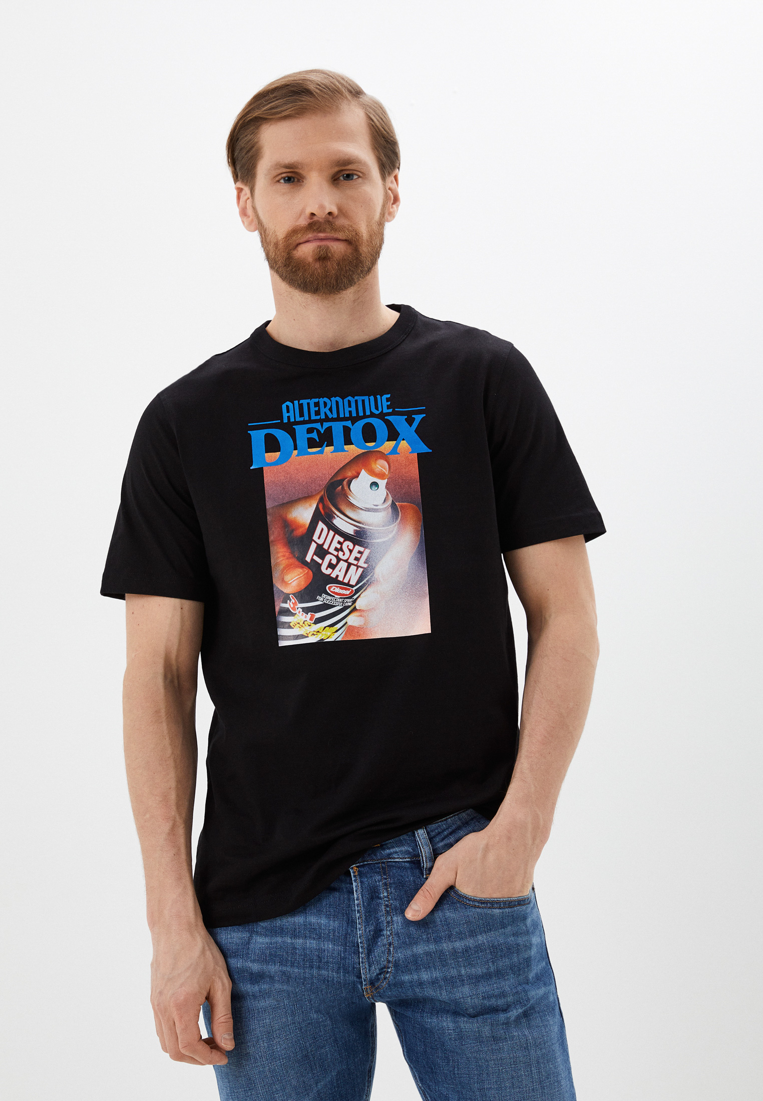 Футболка Diesel, цвет: черный, RTLACK138302 — купить в интернет ...