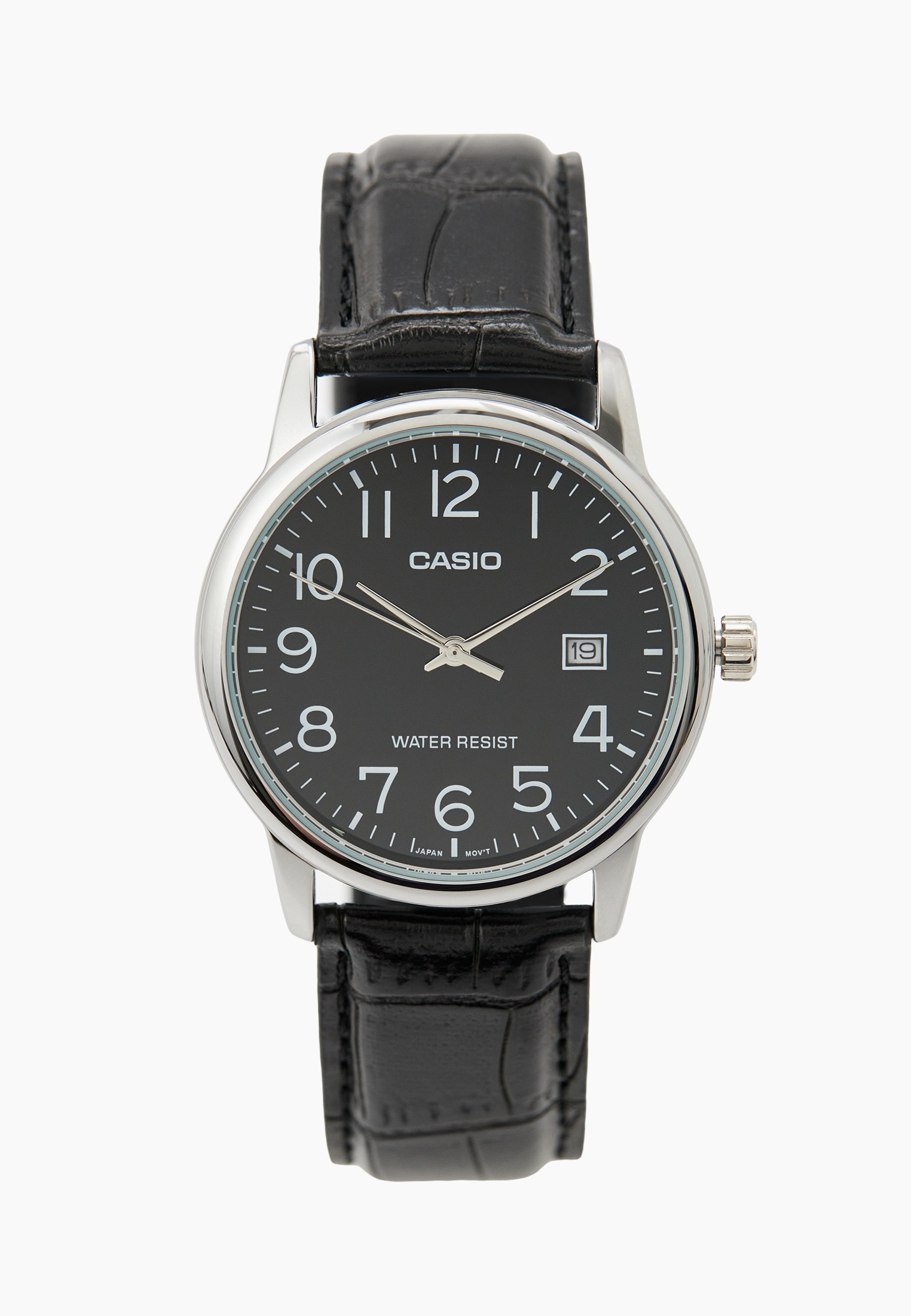 Часы Casio Mtp V002l 1b цвет черный Rtlack207902 — купить в интернет магазине Lamoda