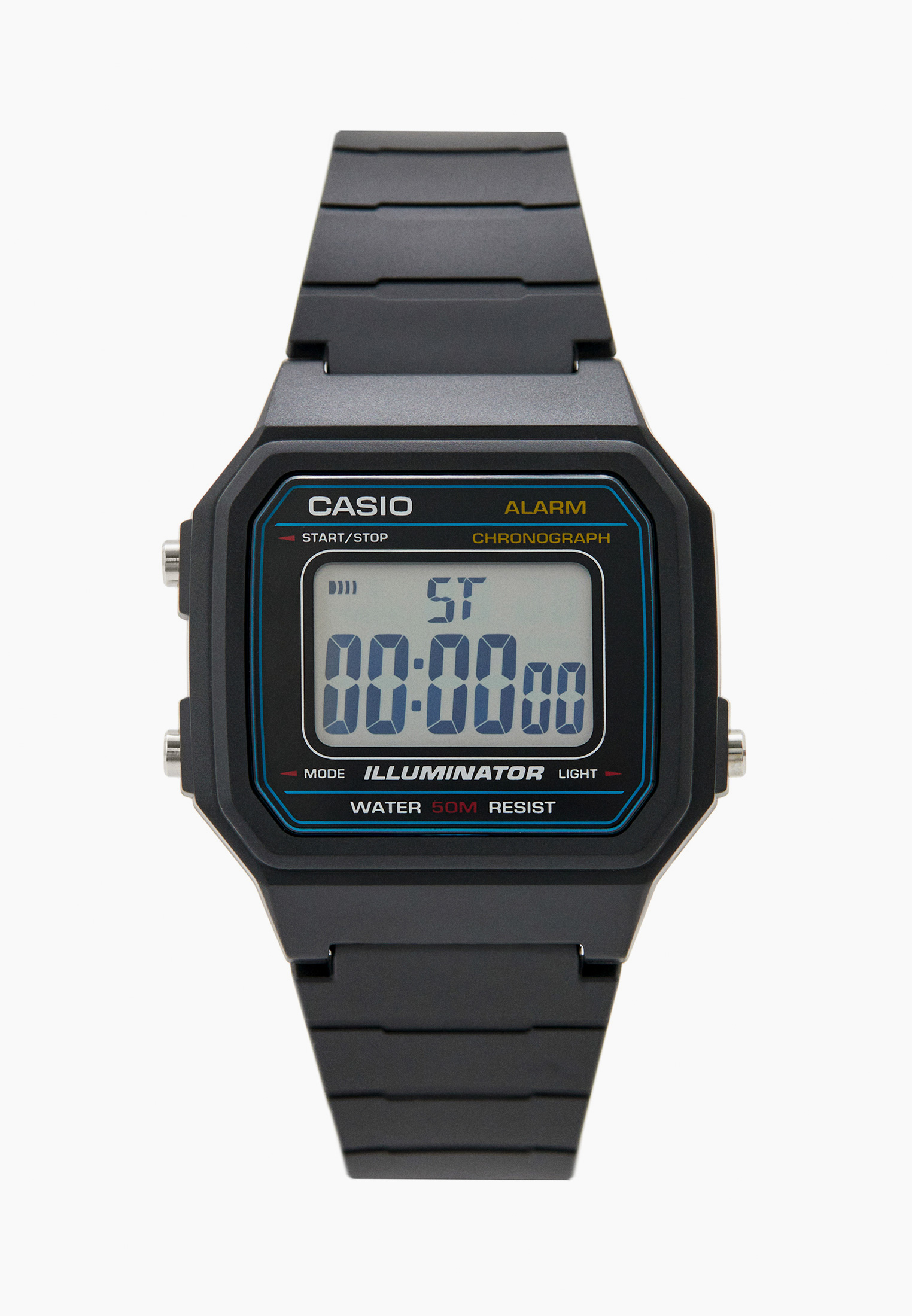 Часы Casio W-217H-1A, цвет: черный, RTLACK210301 — купить в интернет ...