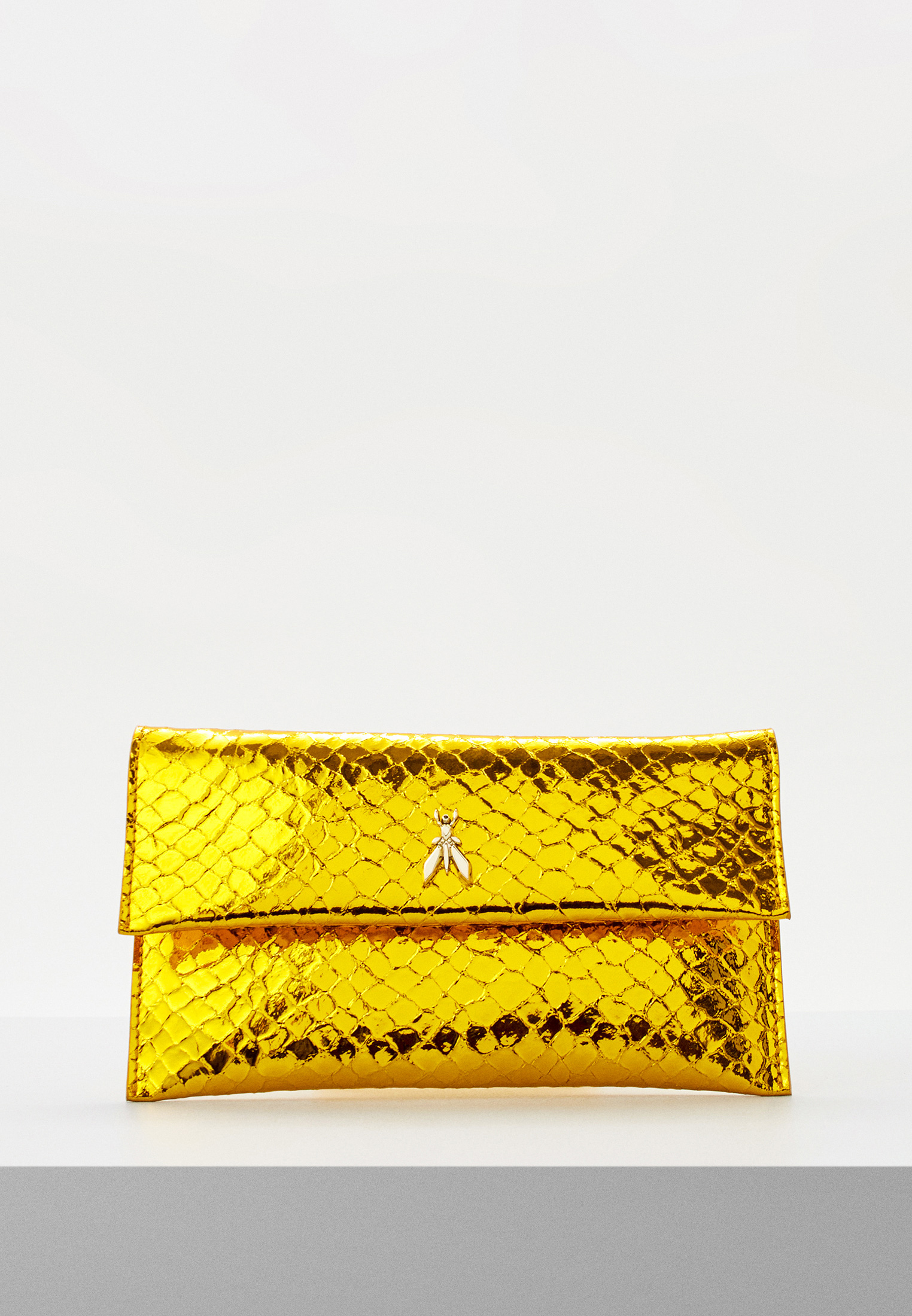 Клатч Patrizia Pepe, цвет: золотой, RTLACK728901 — купить в интернет ...