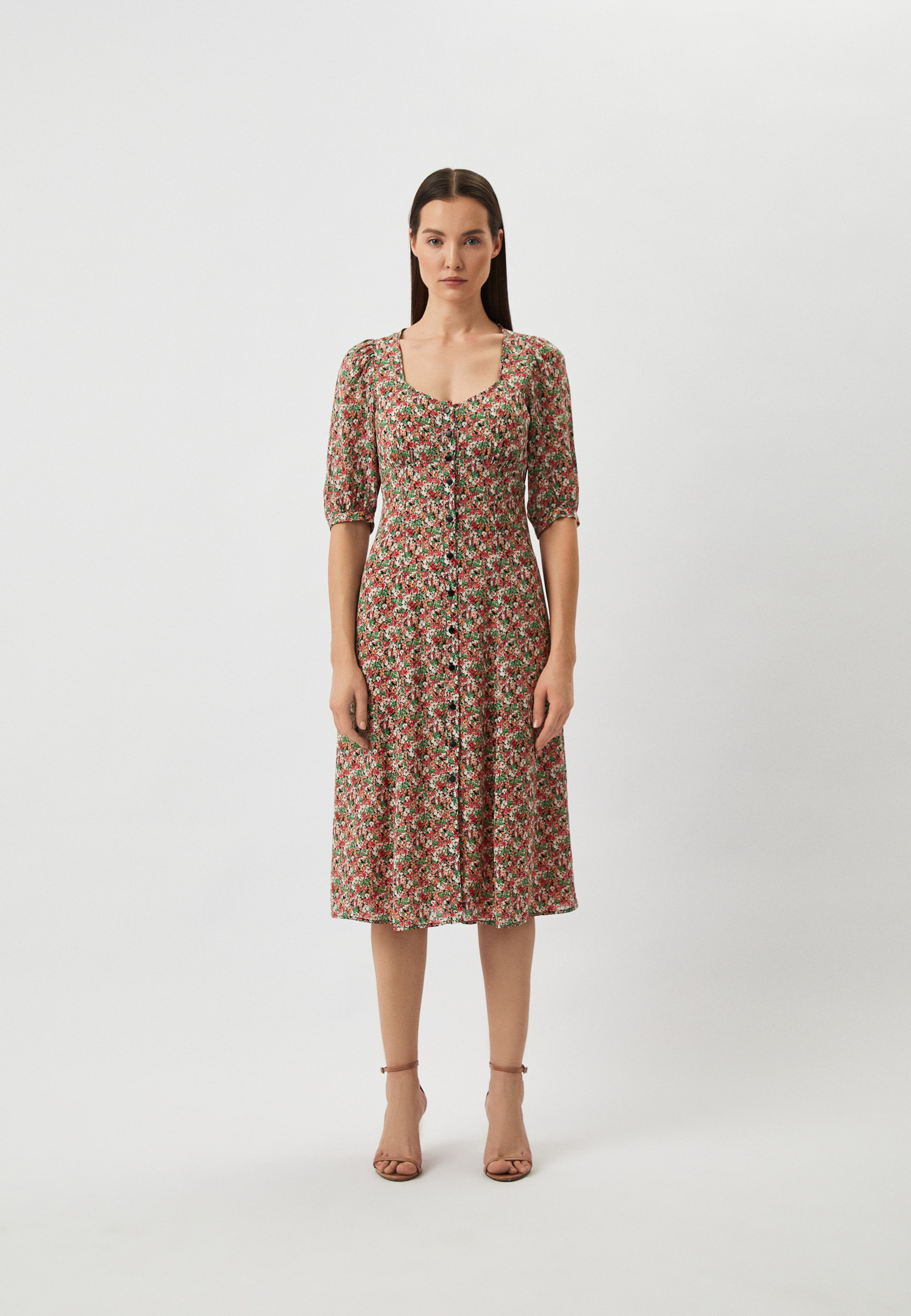 Платье Claudie Pierlot, цвет: зеленый, RTLACK767601 — купить в интернет ...