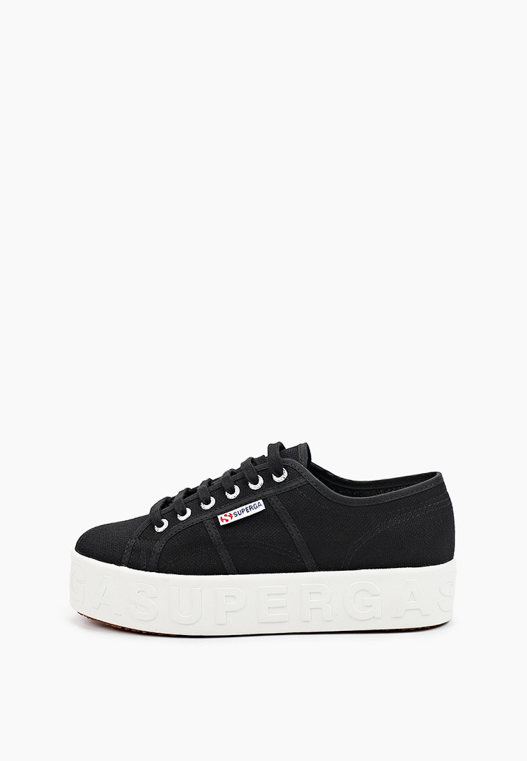 Кеды Superga, цвет: черный, RTLACK846801 — купить в интернет-магазине ...