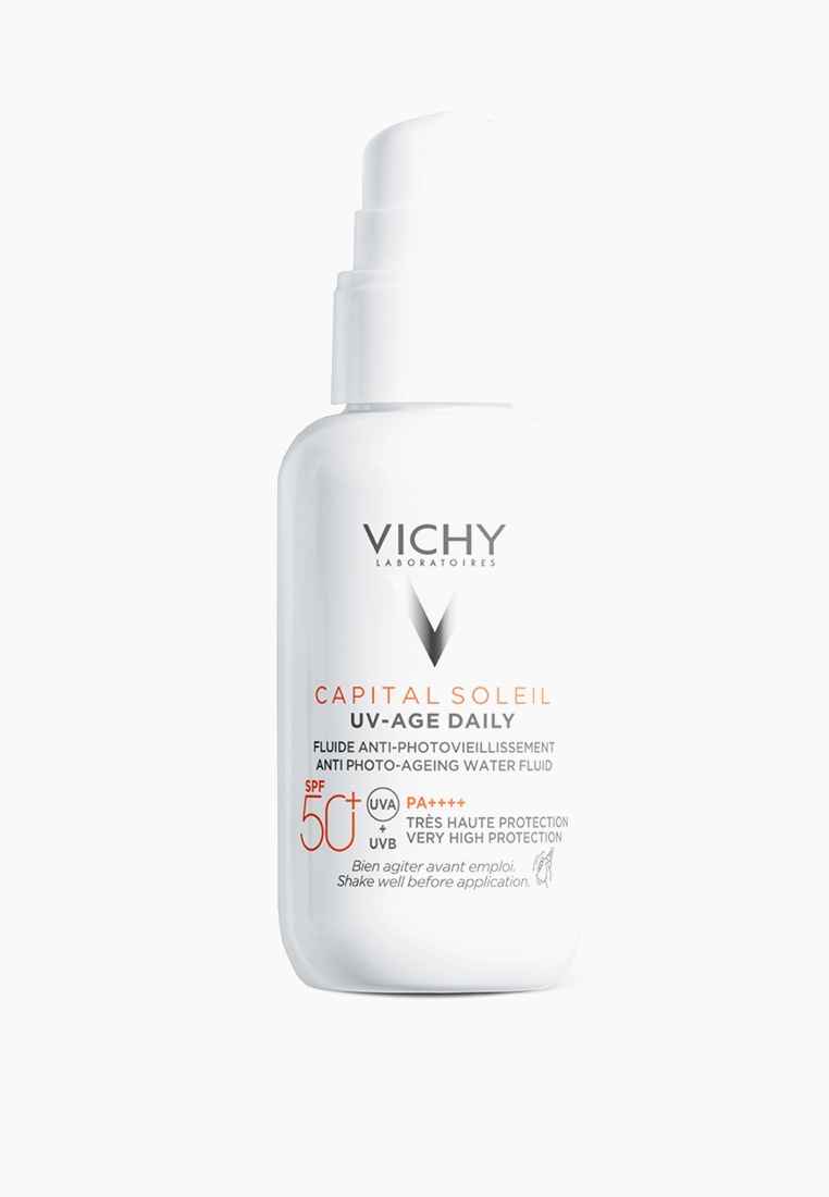 Флюид для лица солнцезащитный Vichy против признаков фотостарения, цвет ...