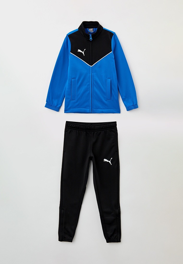 Костюм спортивный PUMA individual RISE Tracksuit Jr Electric Blu, цвет ...