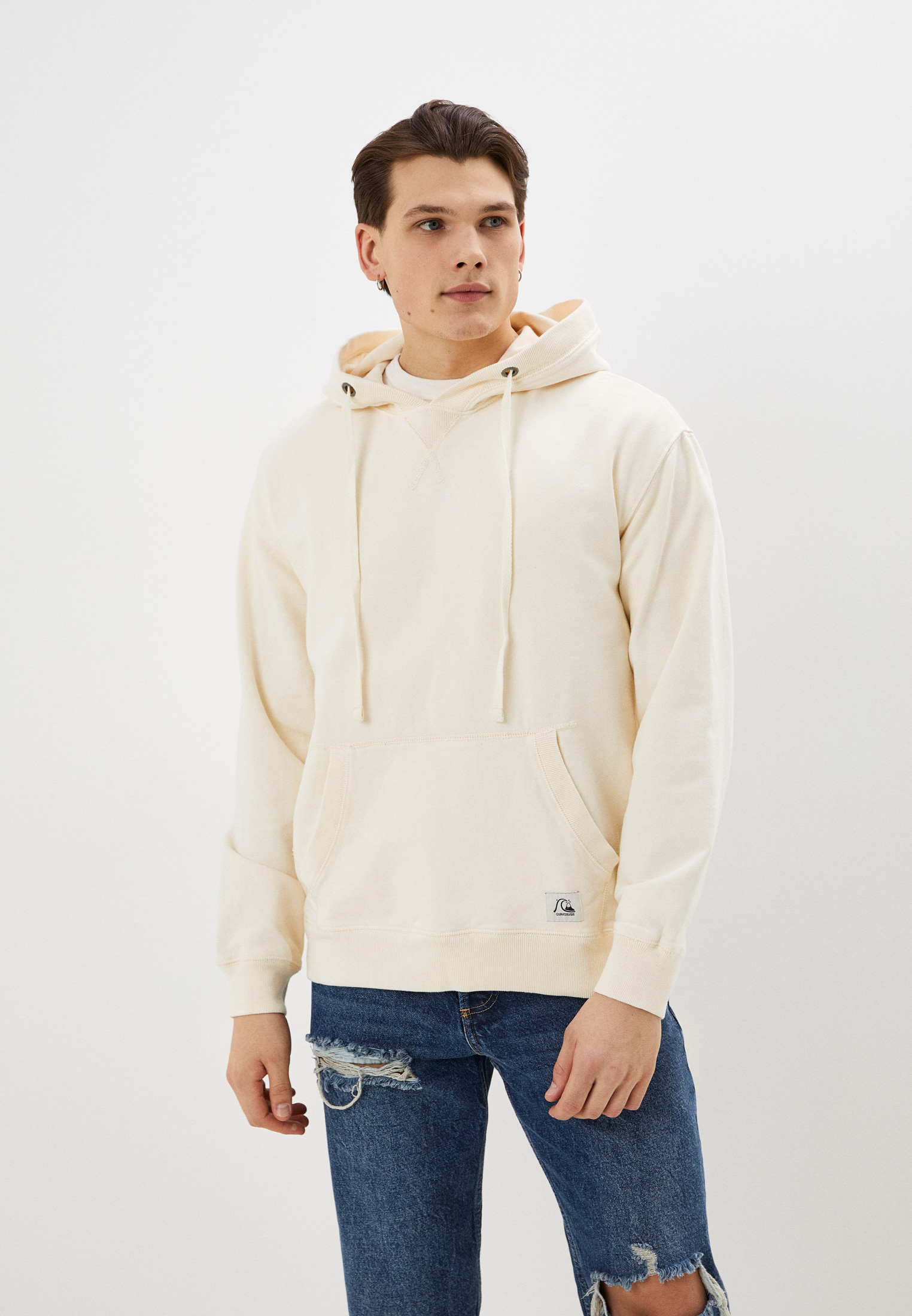 Худи Quiksilver TRIPAWAY M OTLR WDW0, цвет: бежевый, RTLACL295801 ...