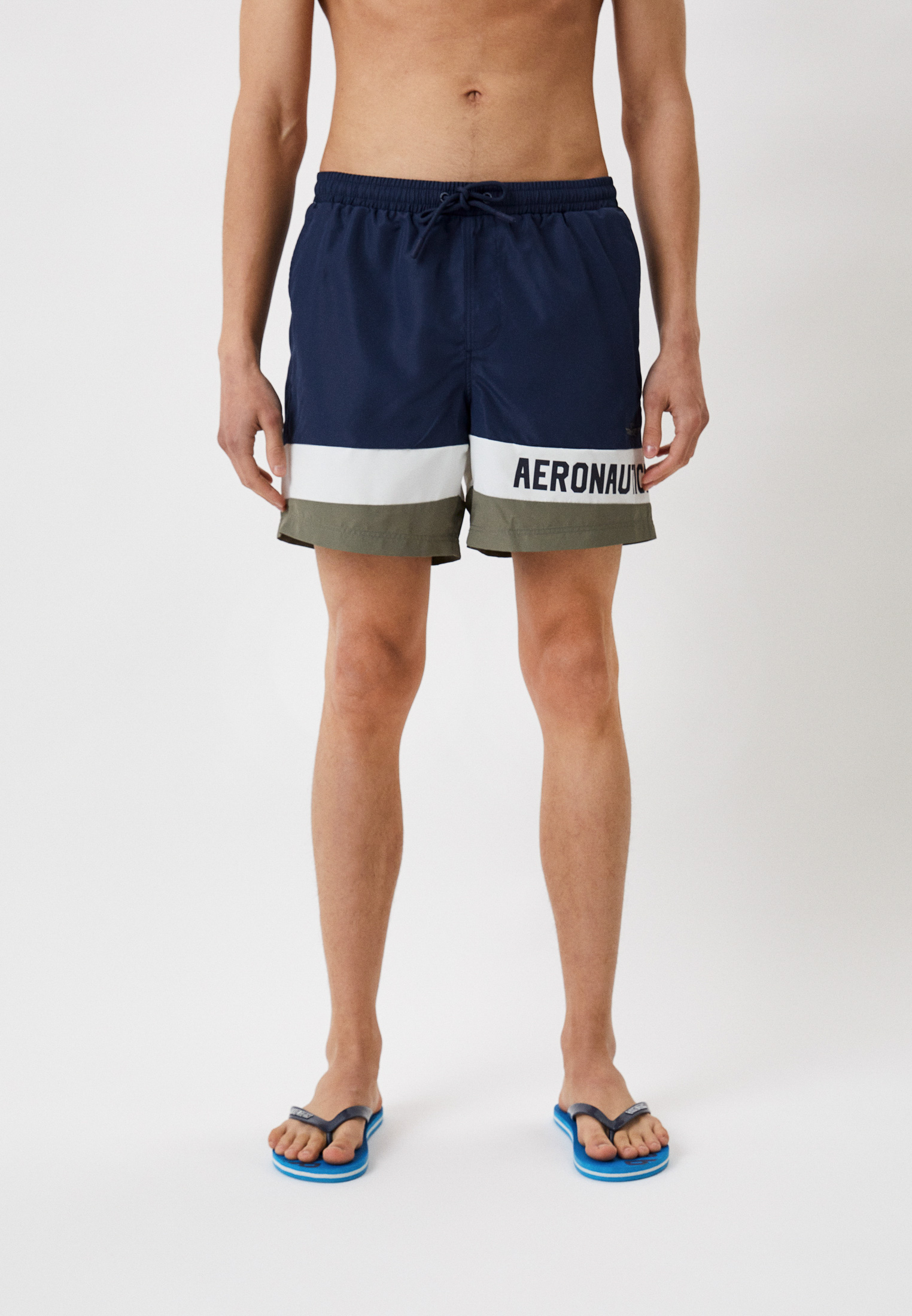 Шорты для плавания Aeronautica Militare, цвет: синий, RTLACL331401 ...