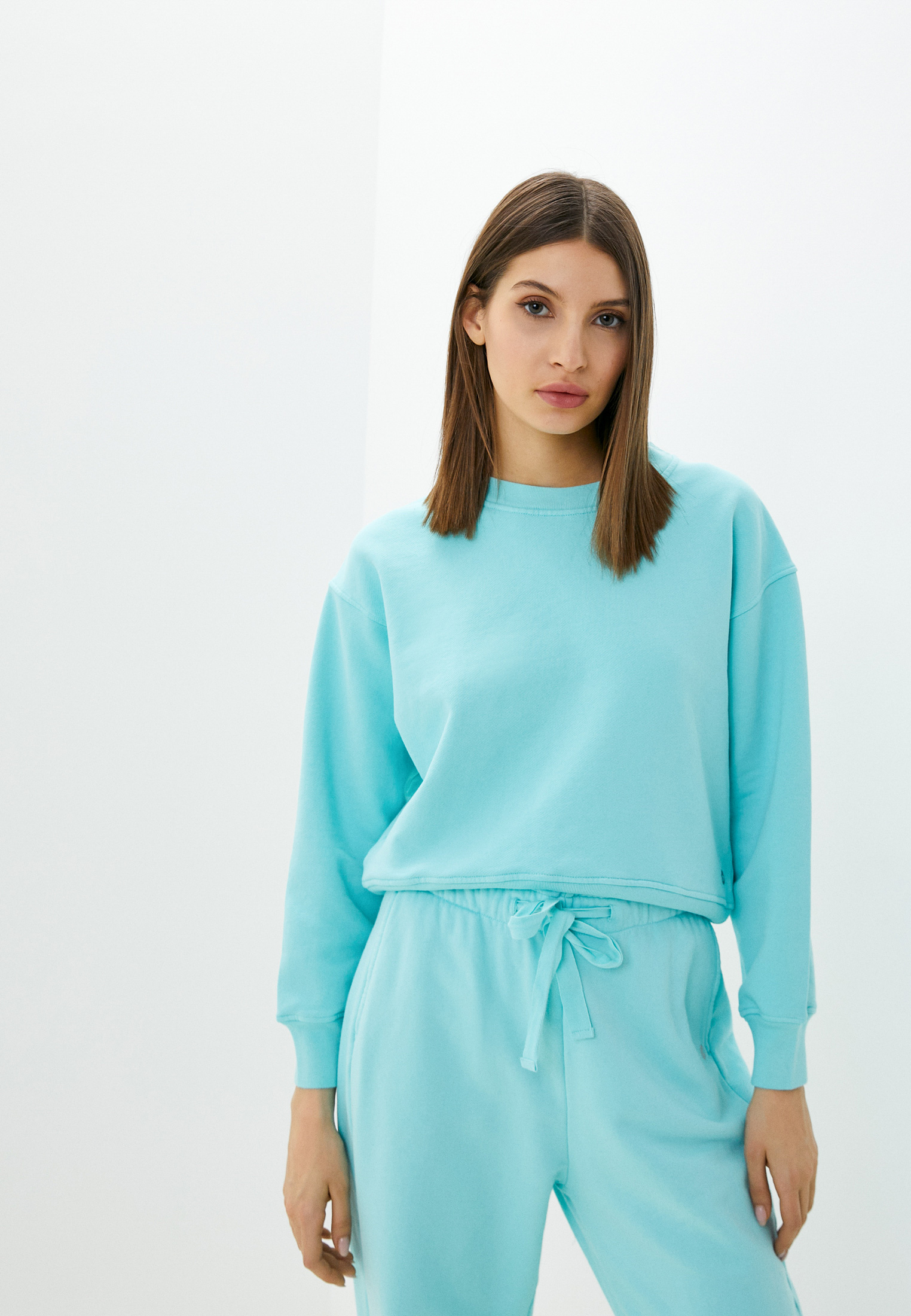 Свитшот Deha COMFY SWEATSHIRT, цвет: бирюзовый, RTLACL468201 — купить в ...