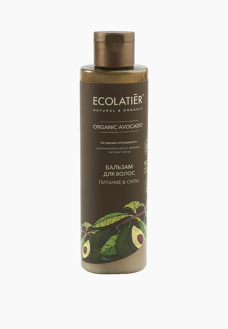 Бальзам для волос Ecolatier "Питание & Сила", ORGANIC AVOCADO, 250 мл ...