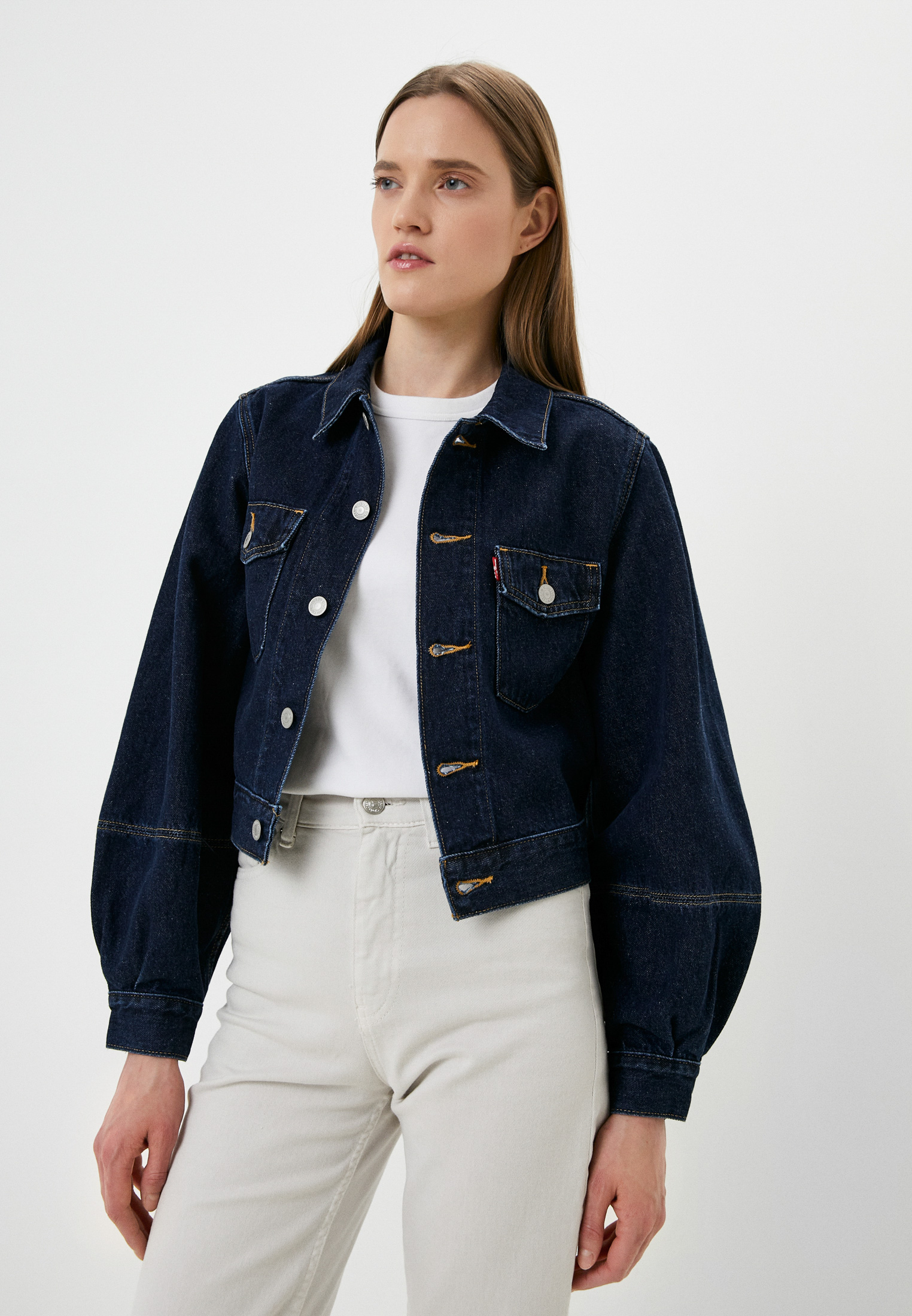 Куртка джинсовая Levi's®, цвет: синий, RTLACL705001 — купить в интернет ...