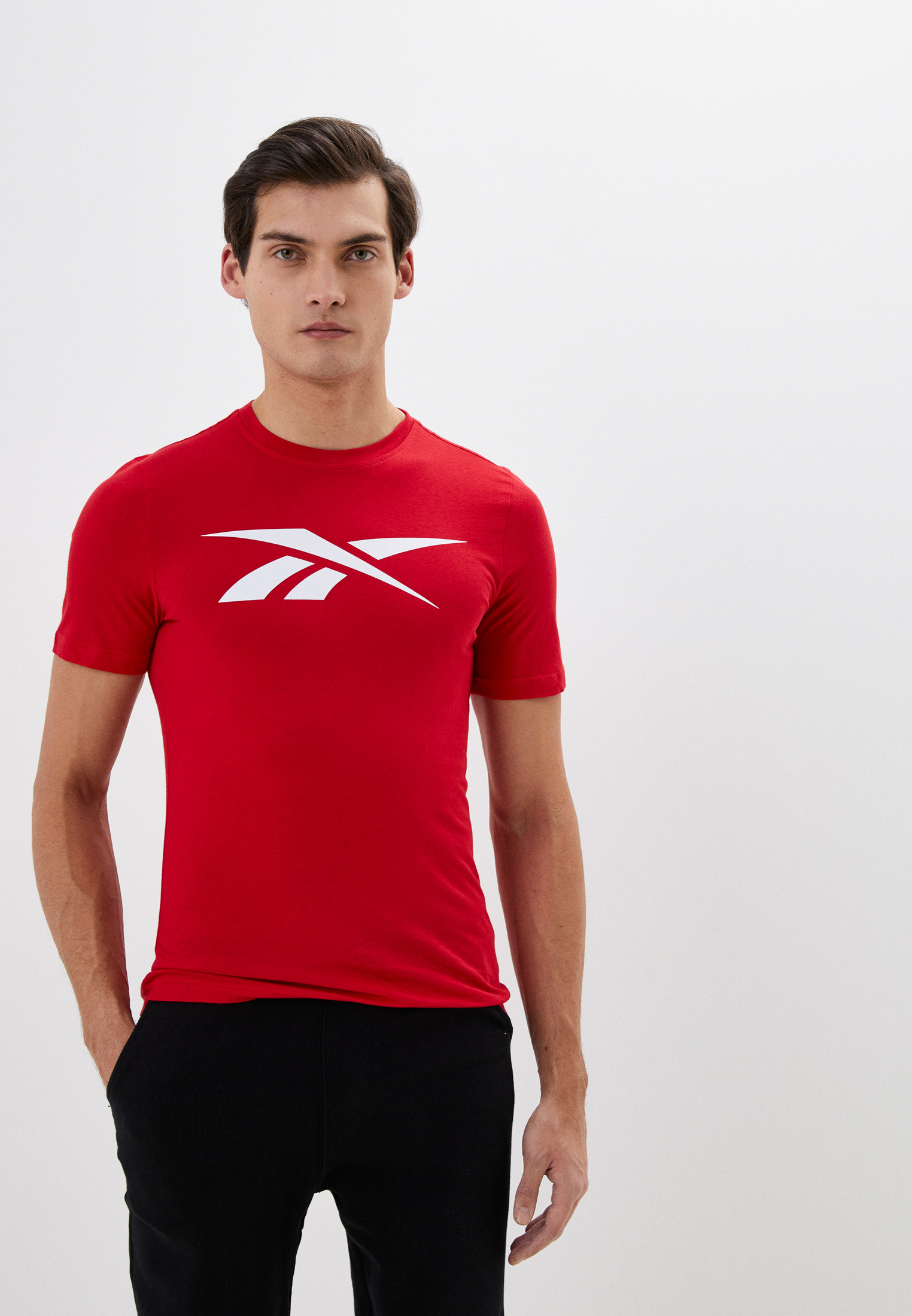 Футболка Reebok GS VECTOR TEE, цвет: красный, RTLACL752401 — купить в ...