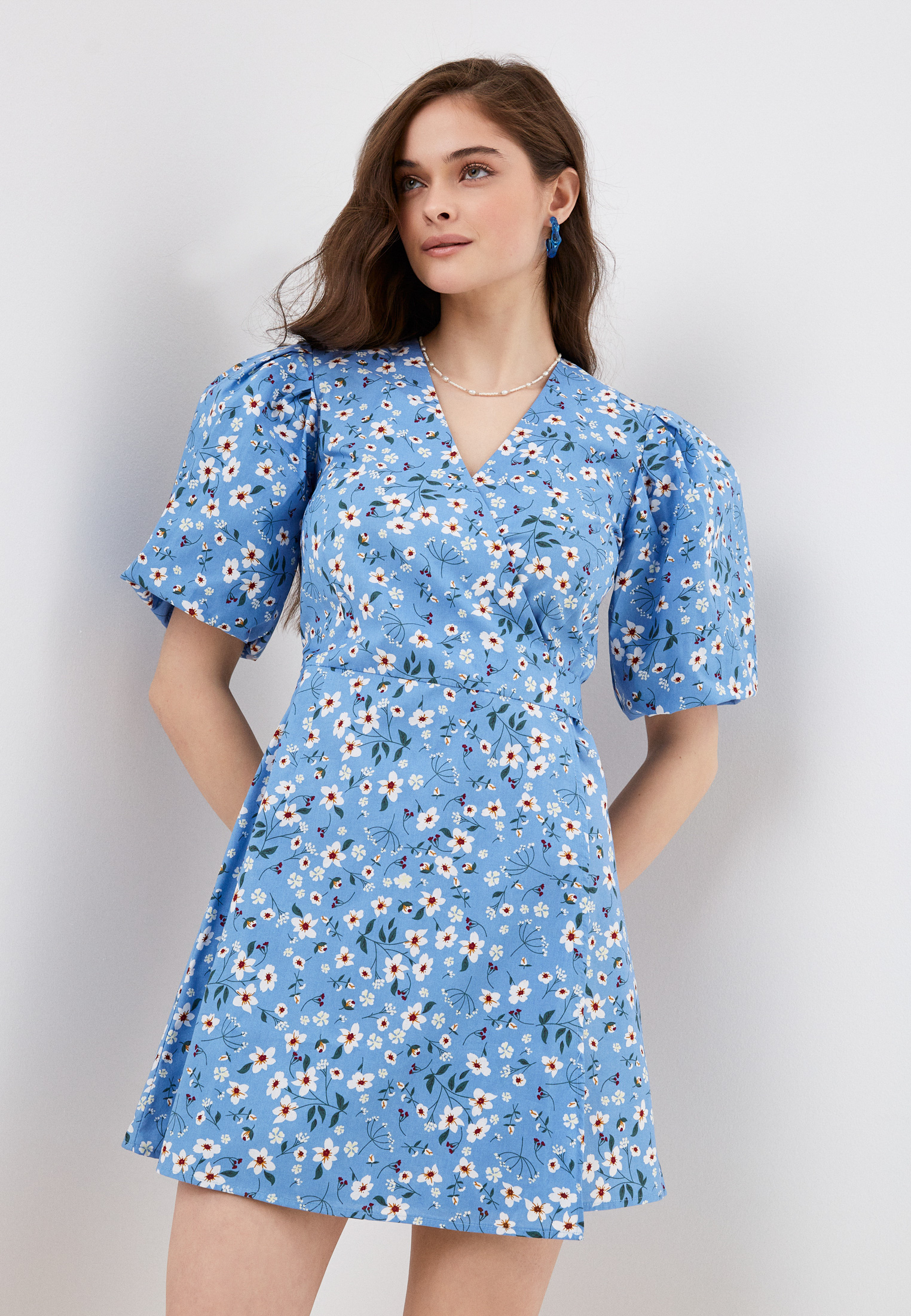 Платье TrendyAngel, цвет: голубой, RTLACL767401 — купить в интернет ...