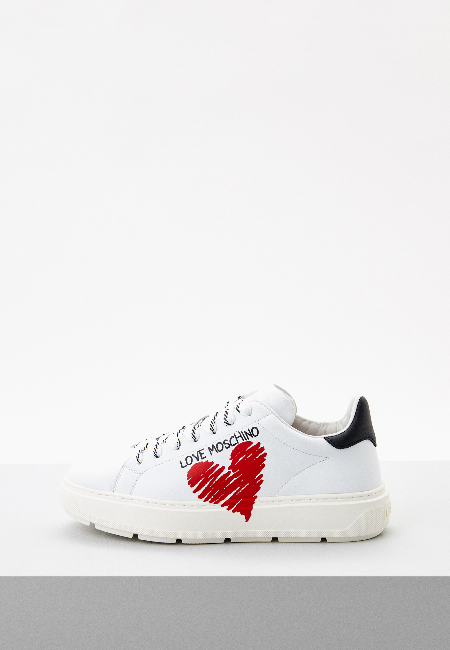 Кеды Love Moschino, цвет: белый, RTLACL798201 — купить в интернет ...