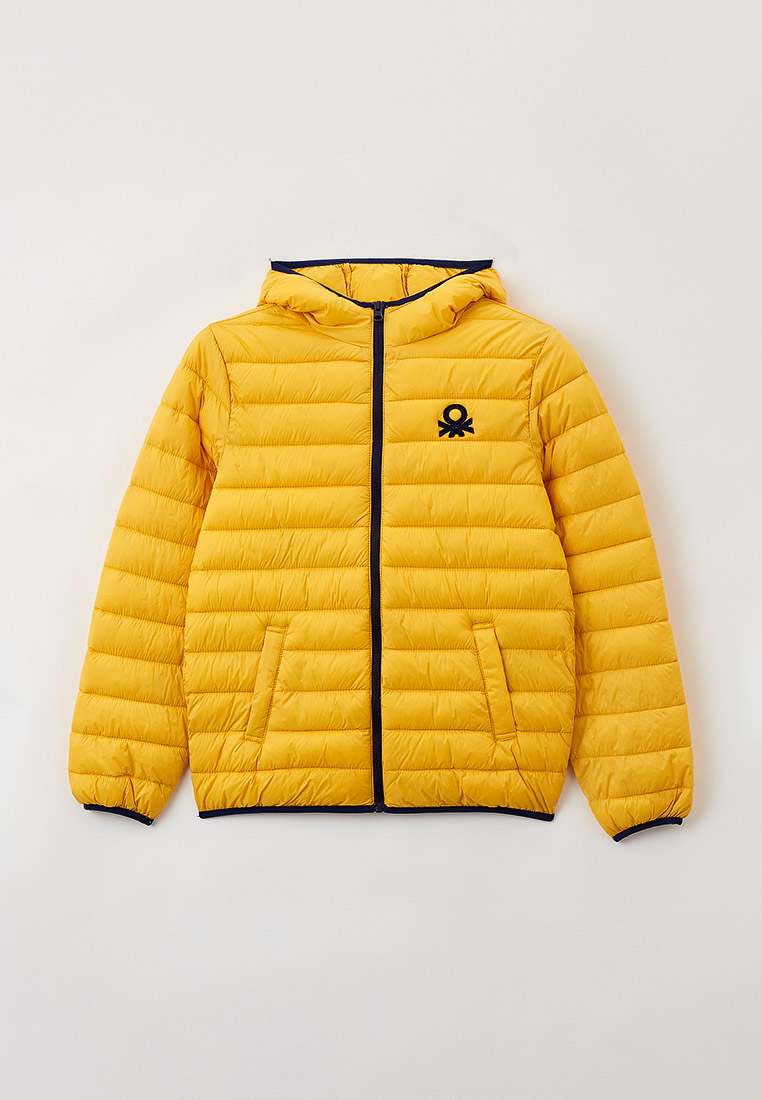 Куртка утепленная United Colors of Benetton, цвет: желтый, RTLACL985901 ...