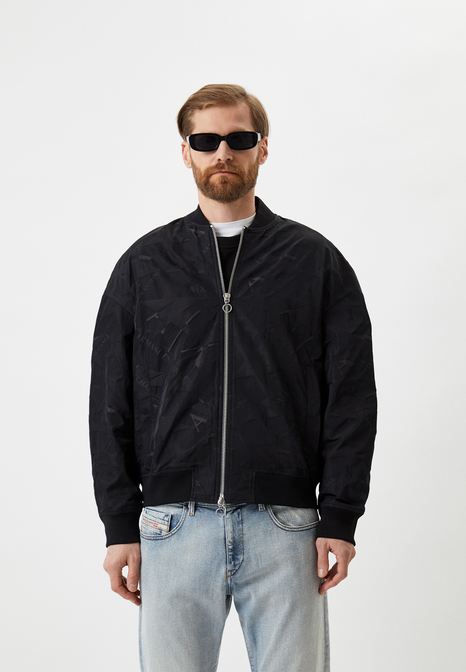 Куртка Armani Exchange, цвет: черный, RTLACM120401 — купить в интернет ...