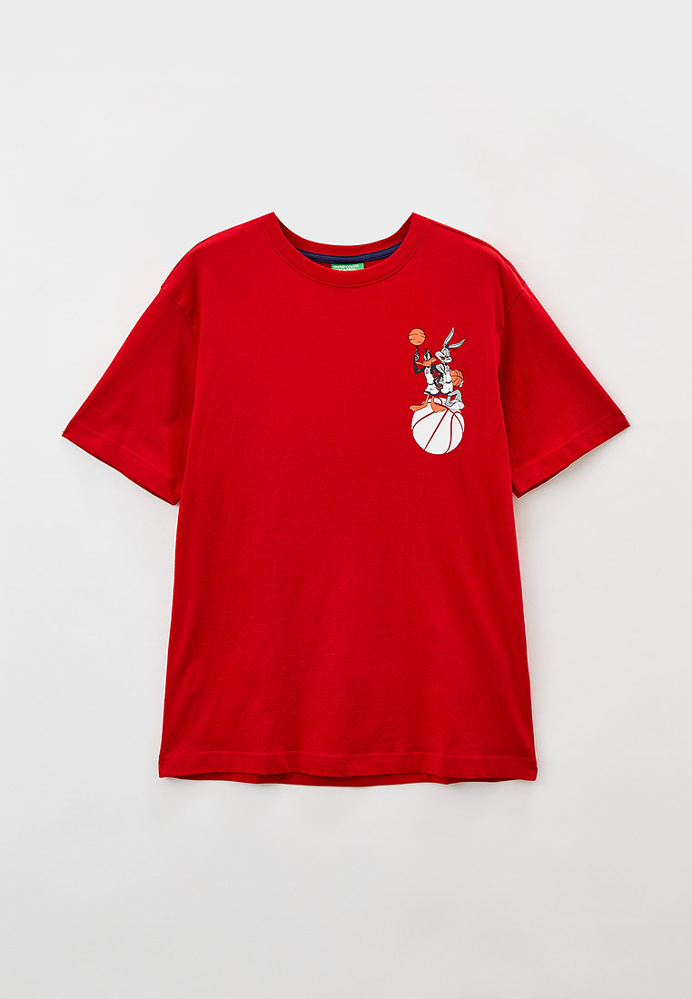 Футболка United Colors of Benetton, цвет: красный, RTLACM404901 ...