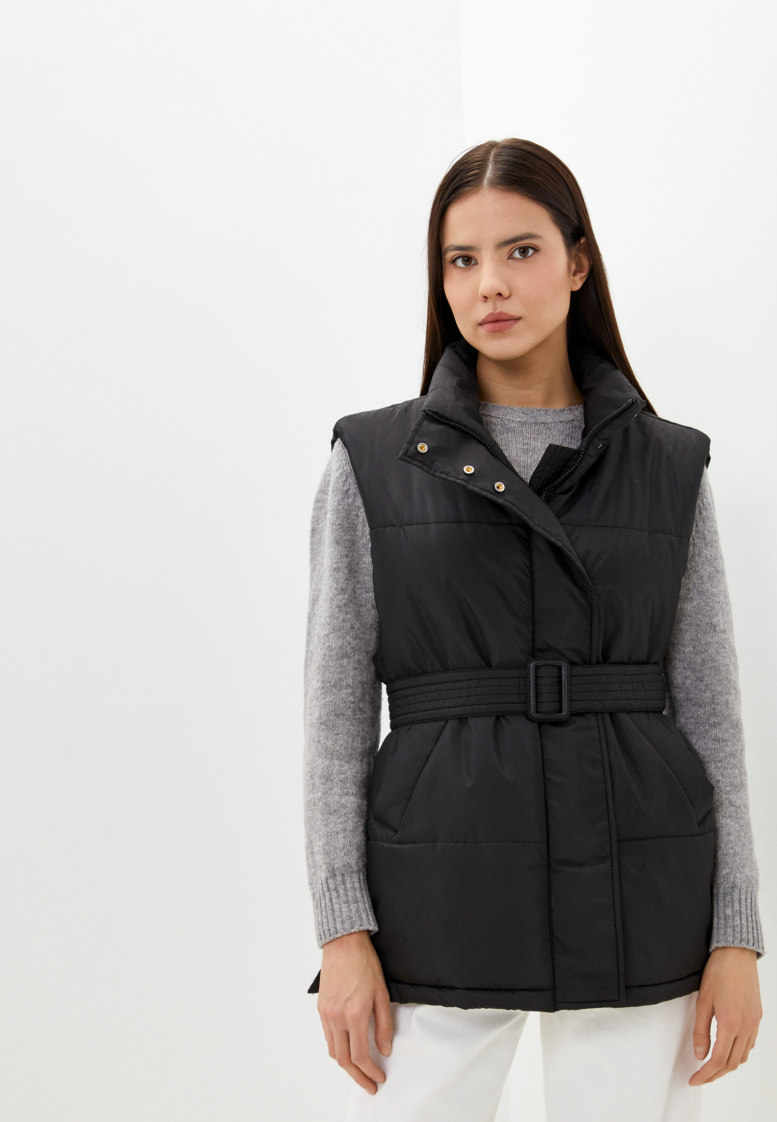 Жилет утепленный Moda Sincera, цвет: черный, RTLACM426201 — купить в ...