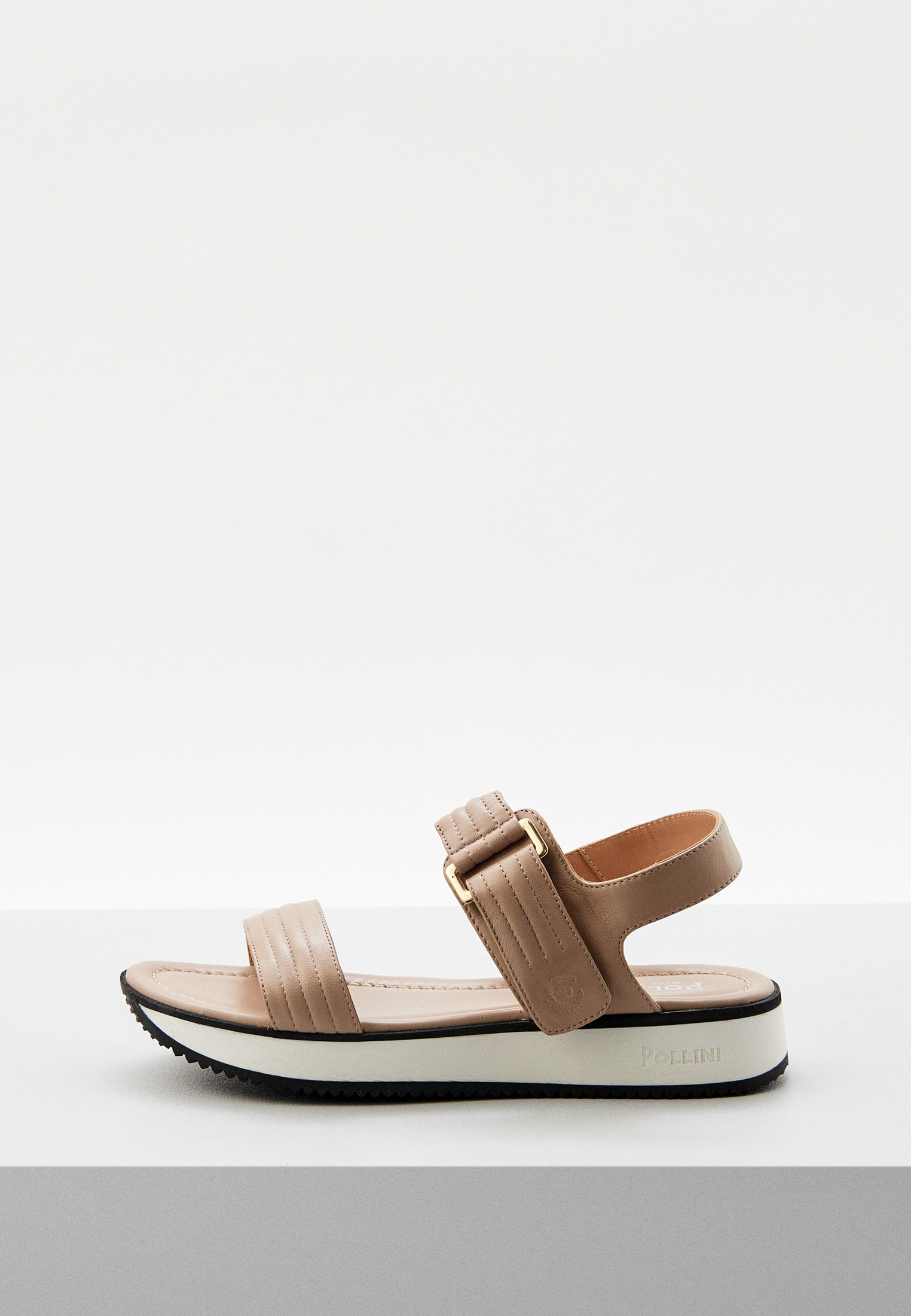 Сандалии Pollini, цвет: бежевый, RTLACM522401 — купить в интернет ...