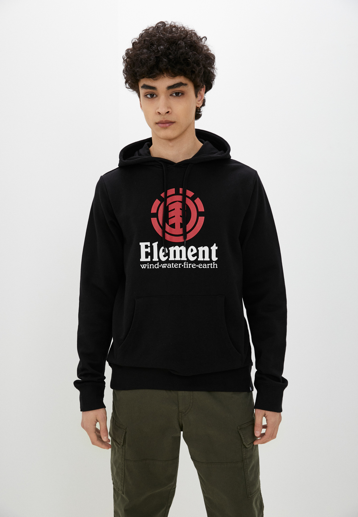 Худи Element VERTICAL HOOD, цвет: черный, RTLACN090801 — купить в ...