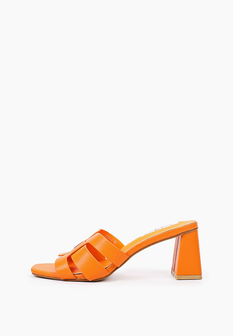 Сабо Sweet Shoes цвет оранжевый Rtlacn168701 — купить в интернет магазине Lamoda