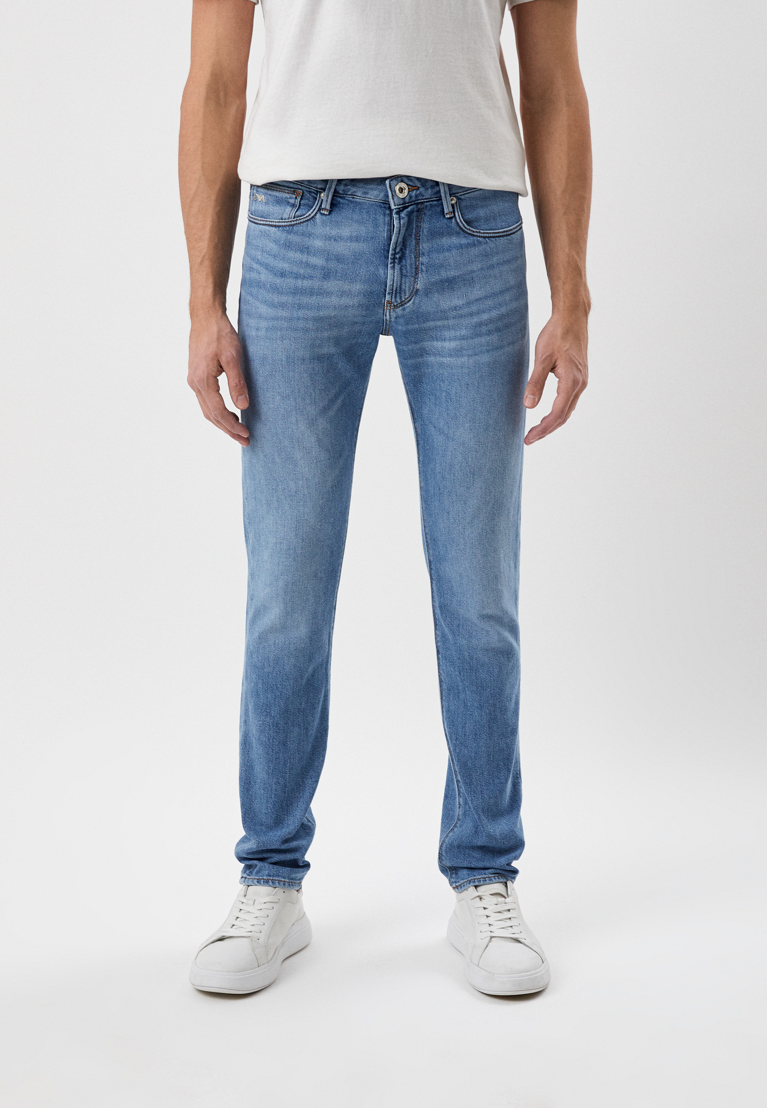 Джинсы Emporio Armani, цвет: голубой, RTLACN237801 — купить в интернет ...